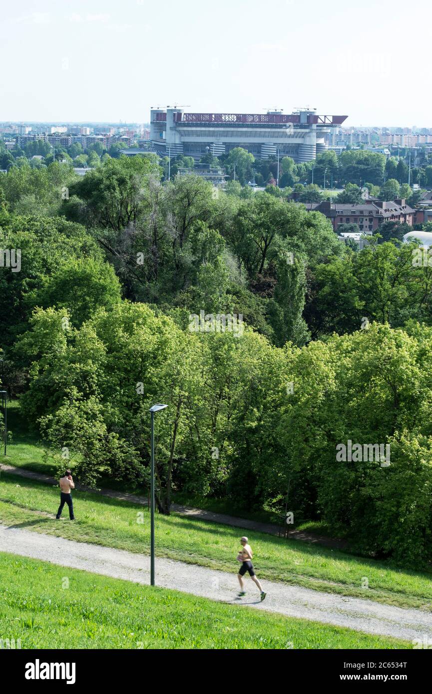Italy, Lombardy, Milan, Monte Stella Stock Photo - Alamy