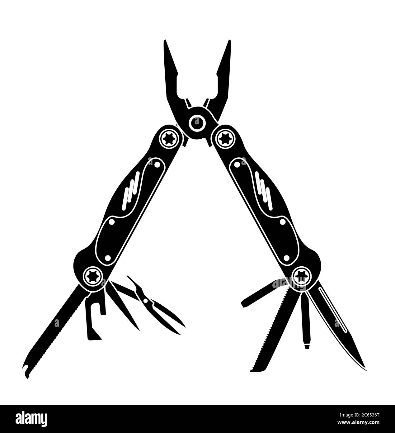 Stainless steel grip Stock Vector Images - Alamy