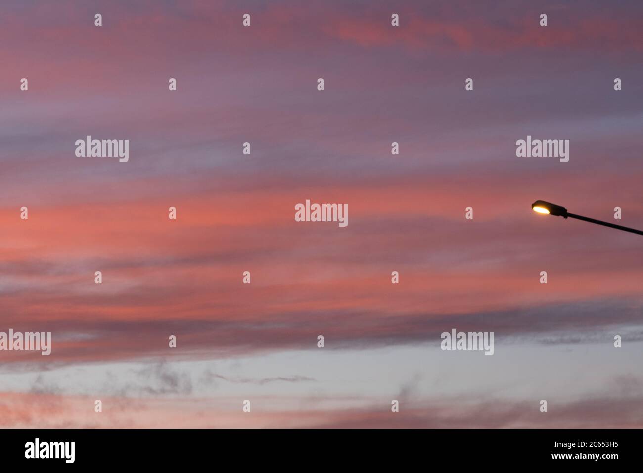 Dramatic sunset landscape at Urla, Izmir, Turkey Stock Photo - Alamy