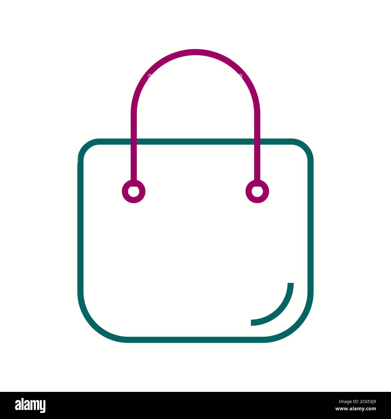 Woman designer handbag Stock Vector Images - Alamy