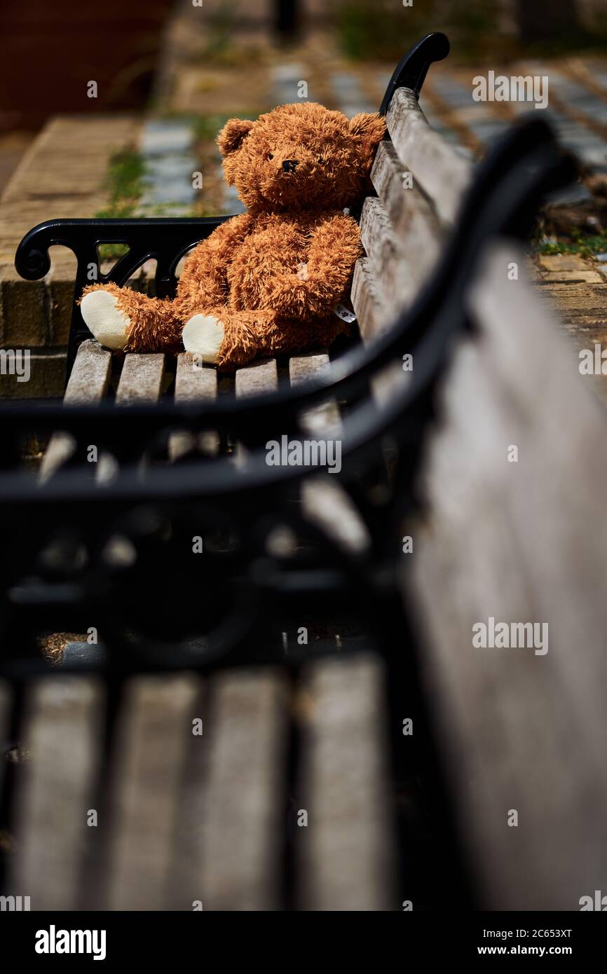 Lost Teddy Bear High Resolution Stock Photography and Images - Alamy