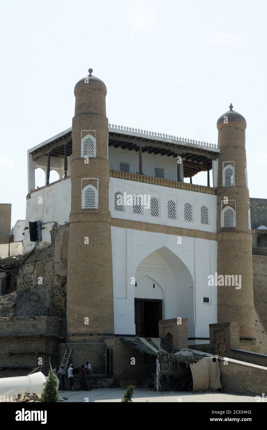 Ark Castle is made of brick. It is 20 meters high. The castle used as a ...