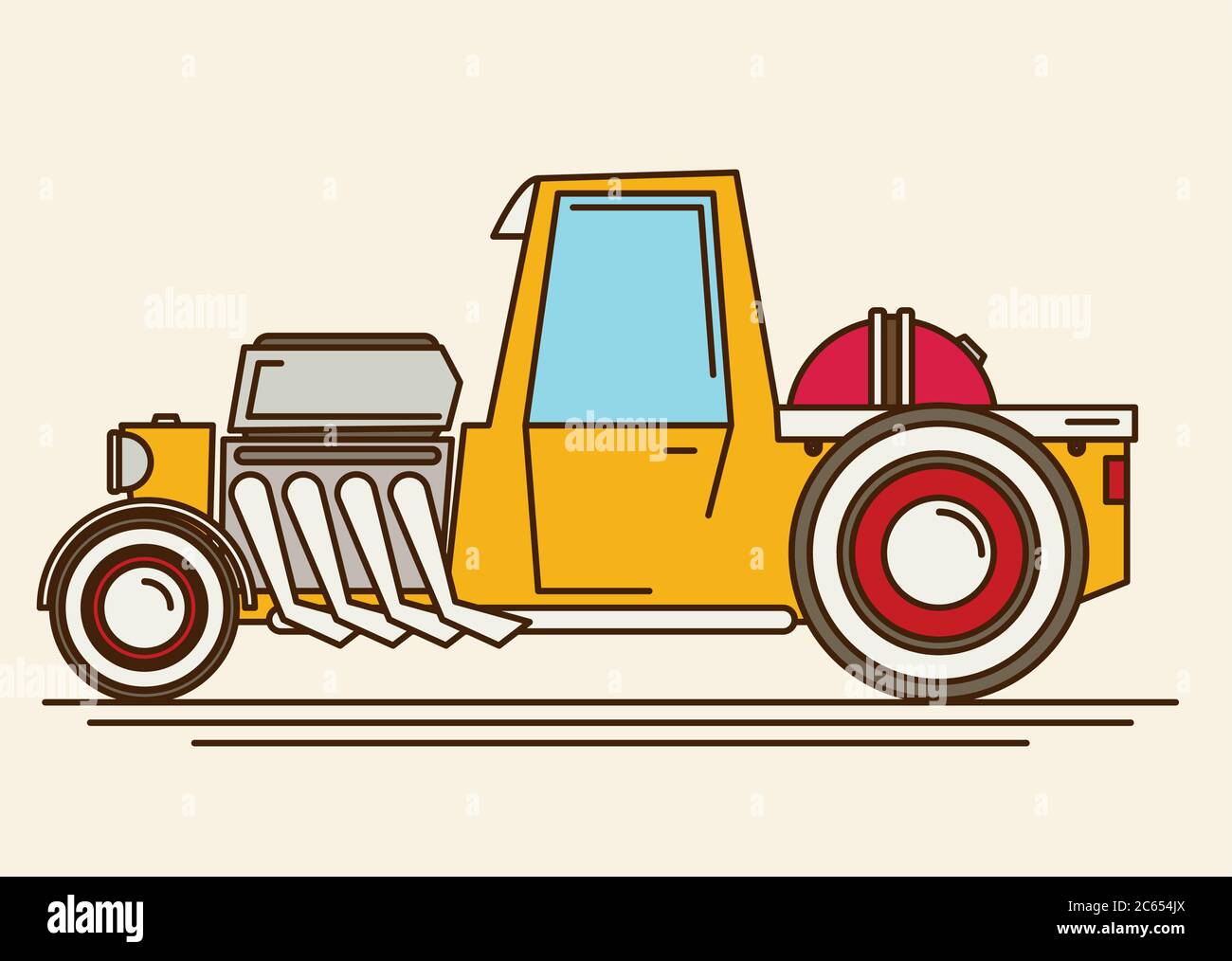 Cartoon hotrod hi-res stock photography and images - Alamy