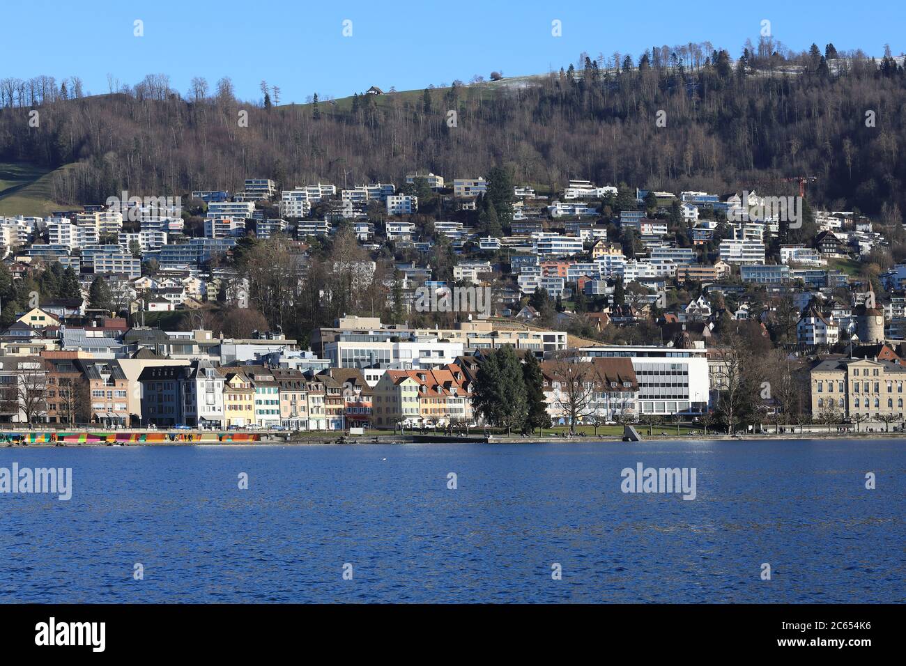City of Zug and lake, Switzerland Stock Photo - Alamy