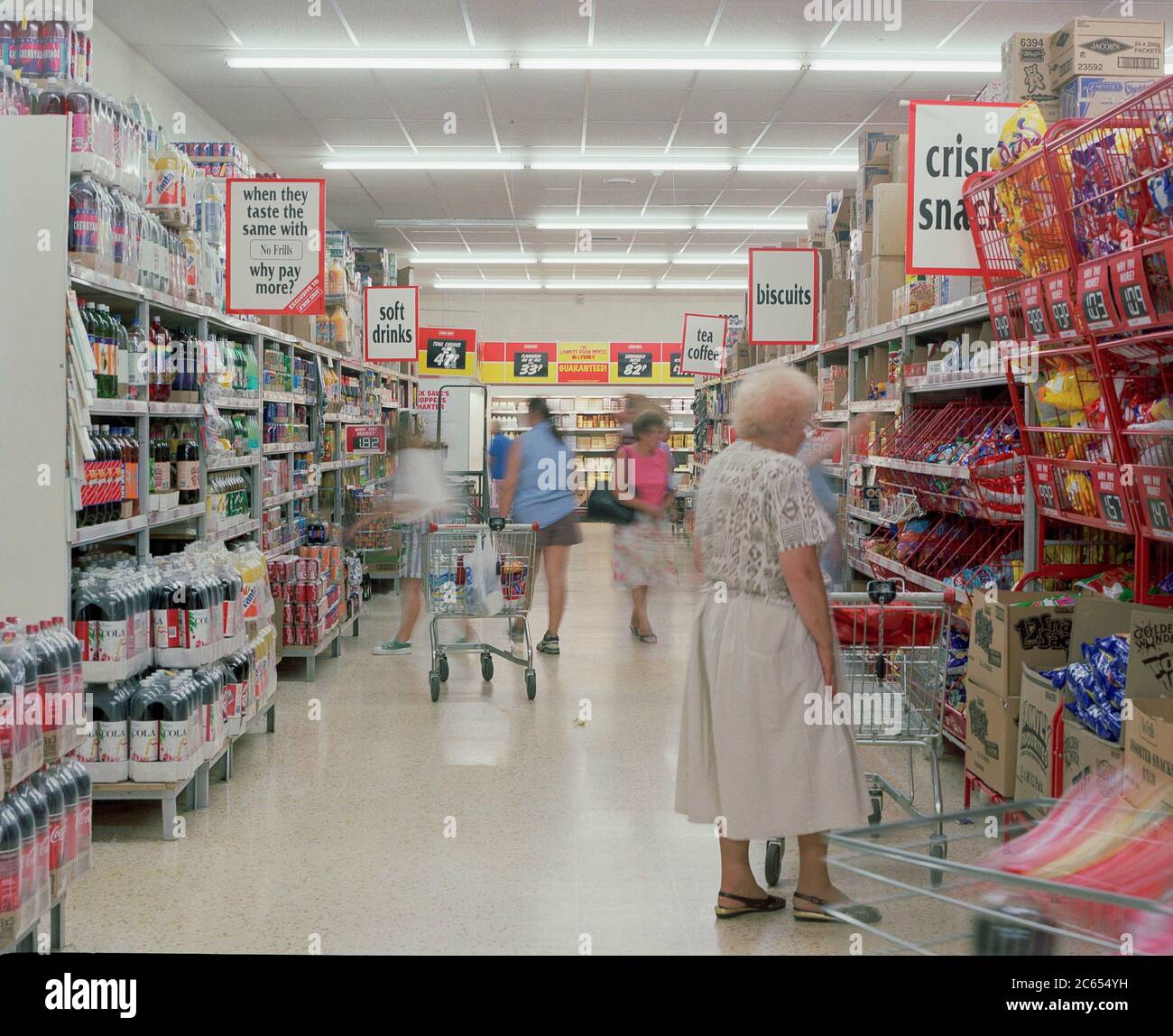 Old supermarket 1990s hi-res stock photography and images - Alamy