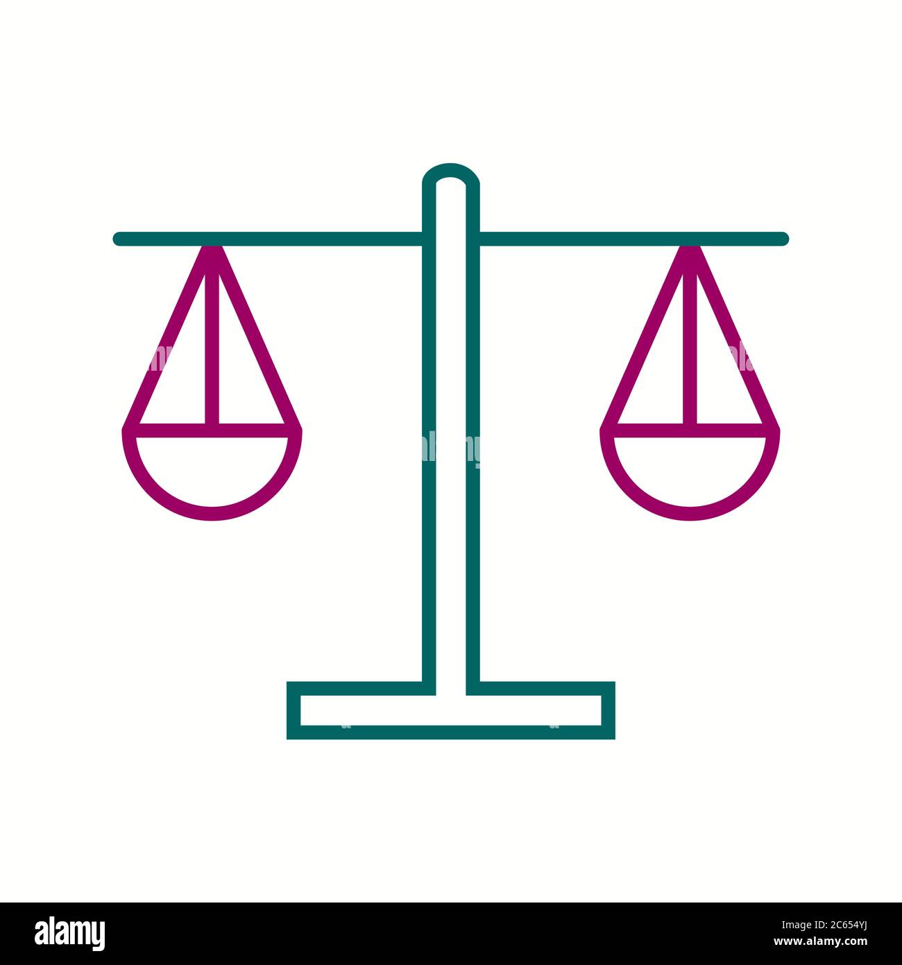 Unique Balance Vector Line Icon Stock Vector Image & Art - Alamy
