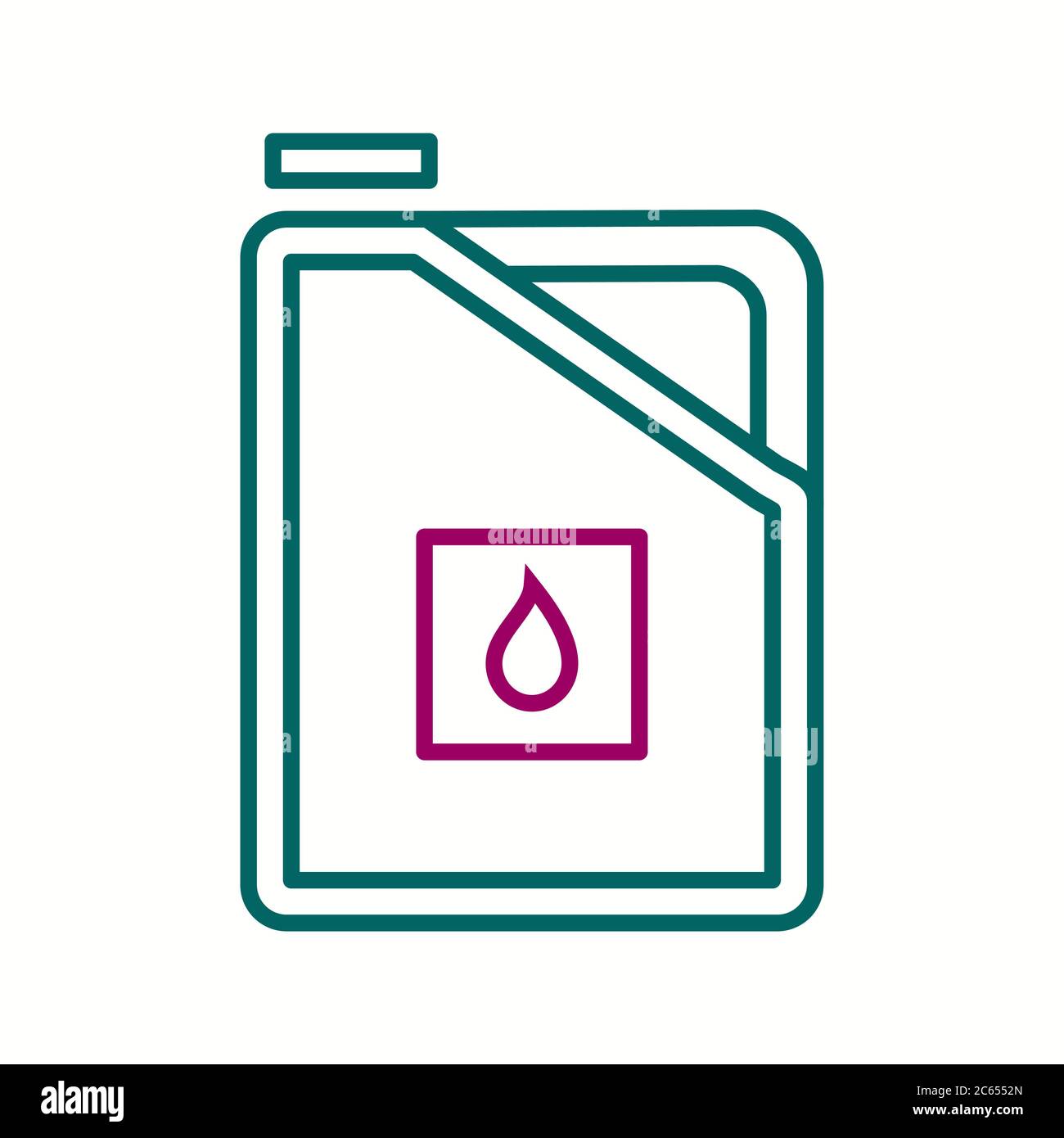 Petrol can graphics Cut Out Stock Images & Pictures - Alamy