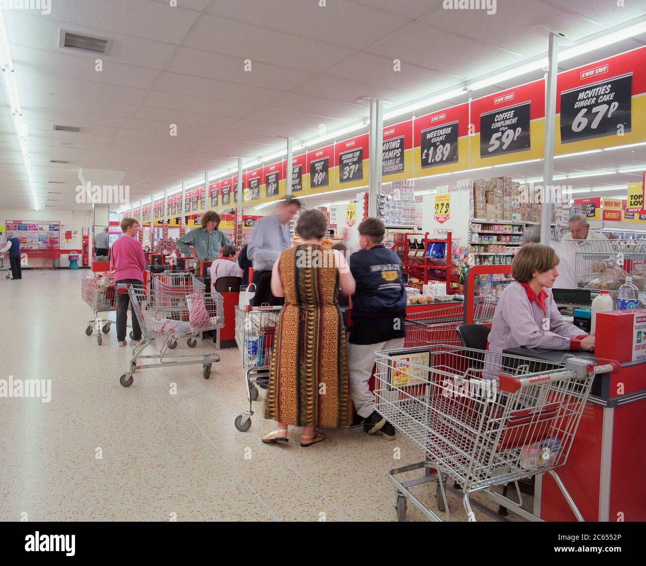 Old supermarket 1990s hi-res stock photography and images - Alamy