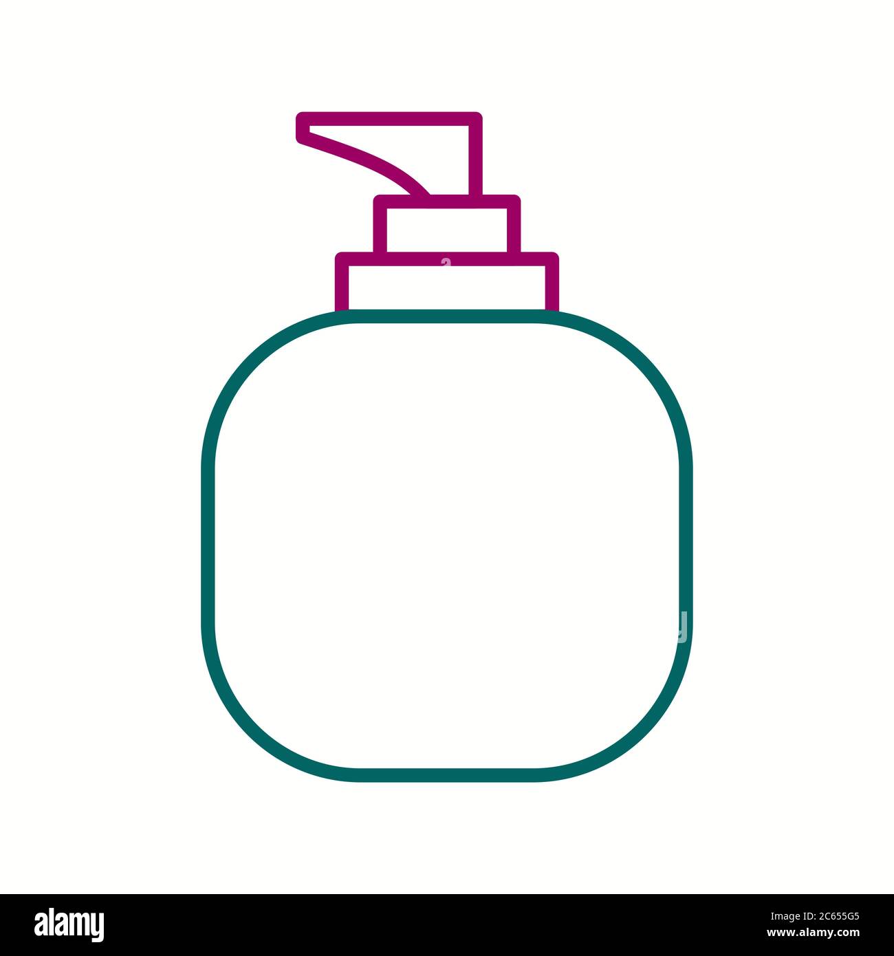 Unique Lotion Vector Line Icon Stock Vector Image & Art - Alamy