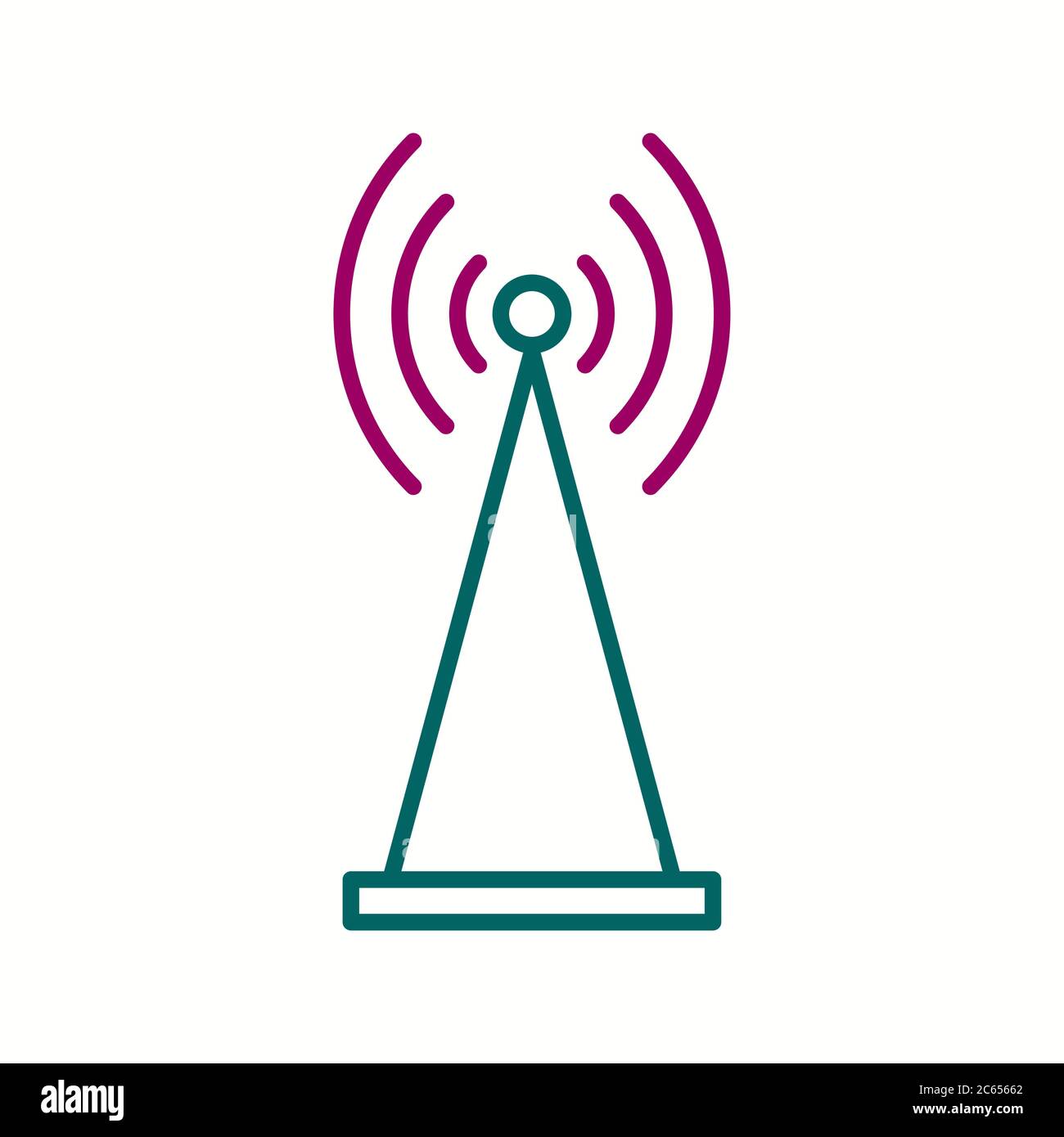 Antenna vectors hi-res stock photography and images - Alamy