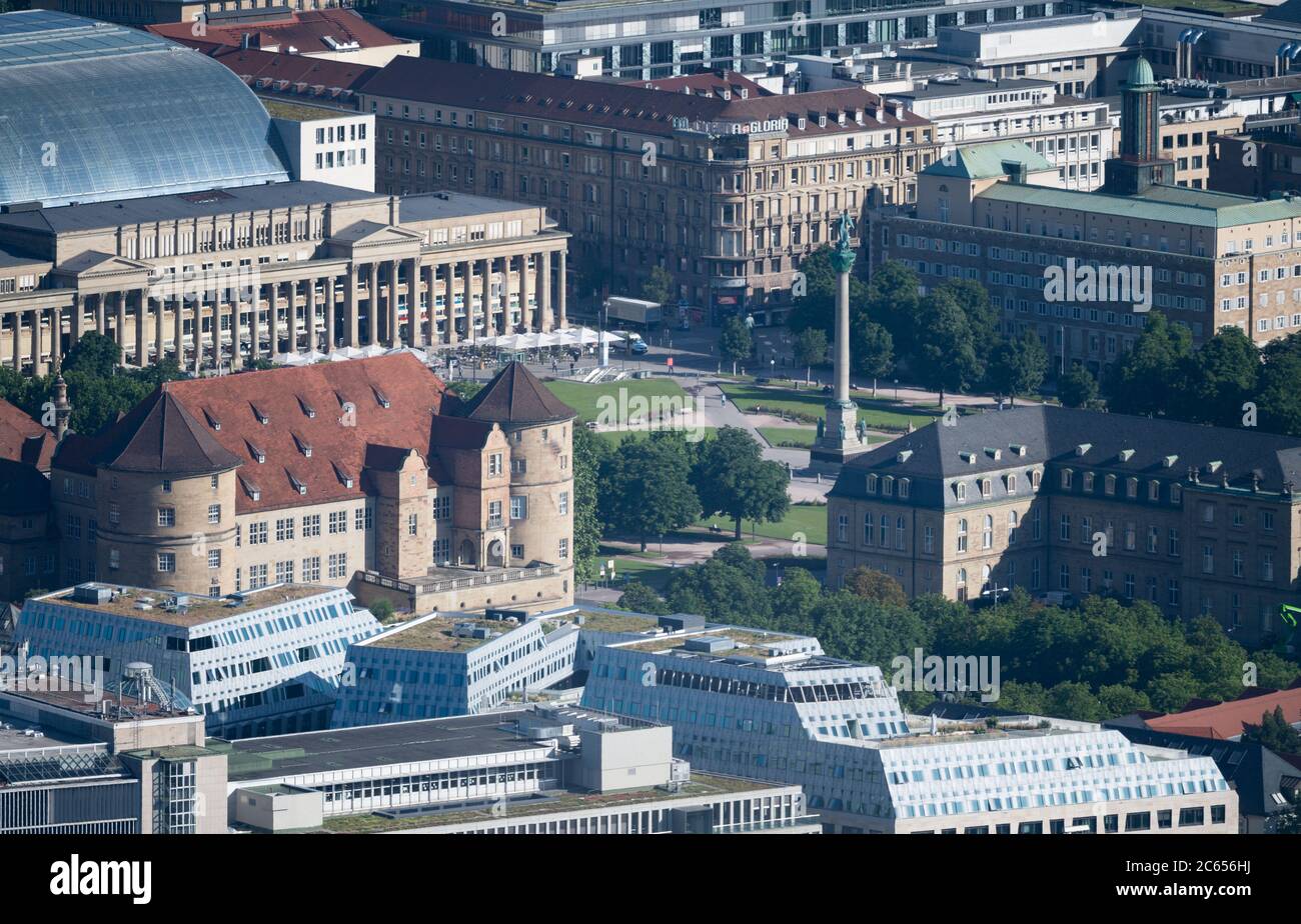 Stuttgart city centre hi-res stock photography and images - Alamy