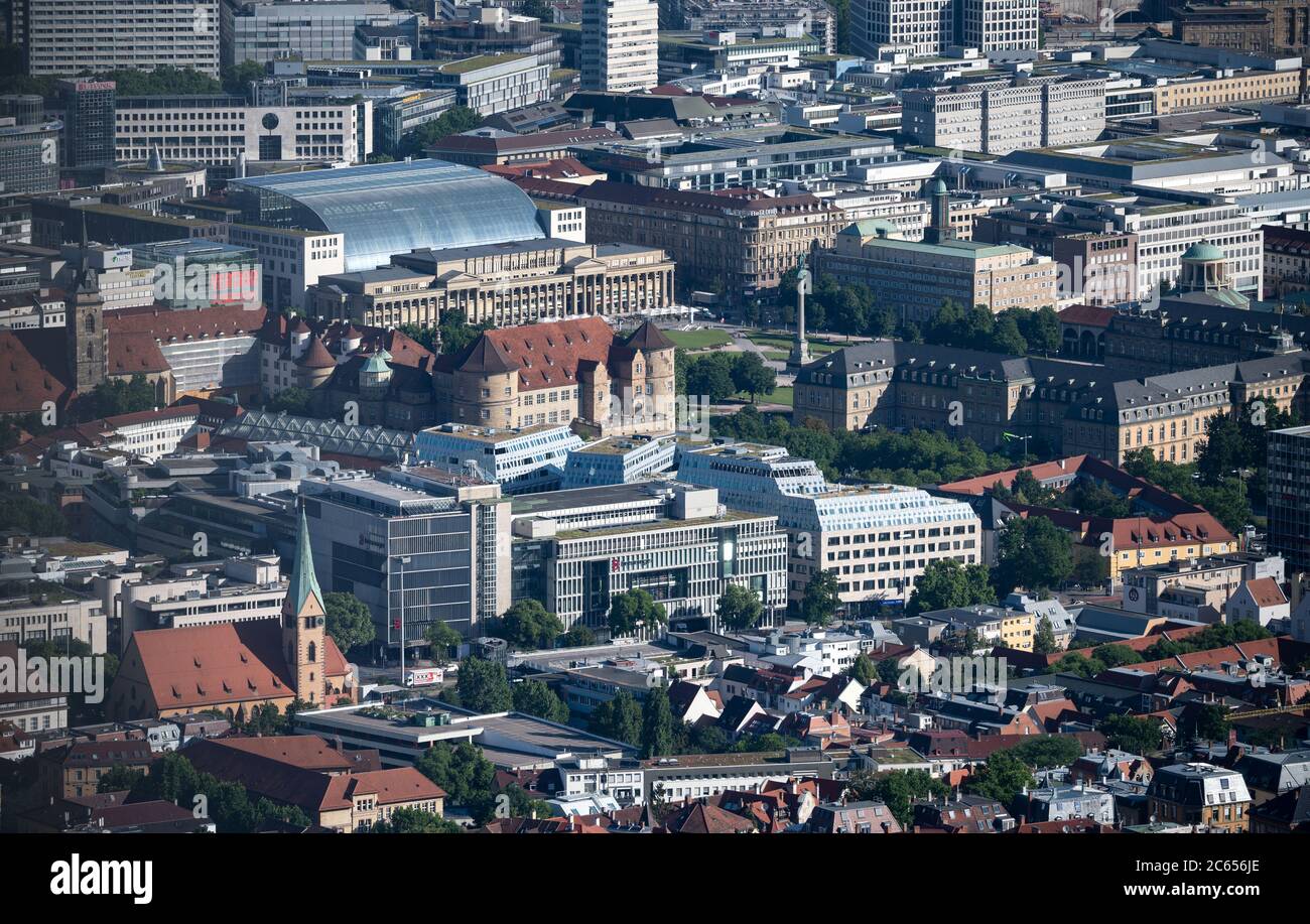 Stuttgart city centre hi-res stock photography and images - Alamy
