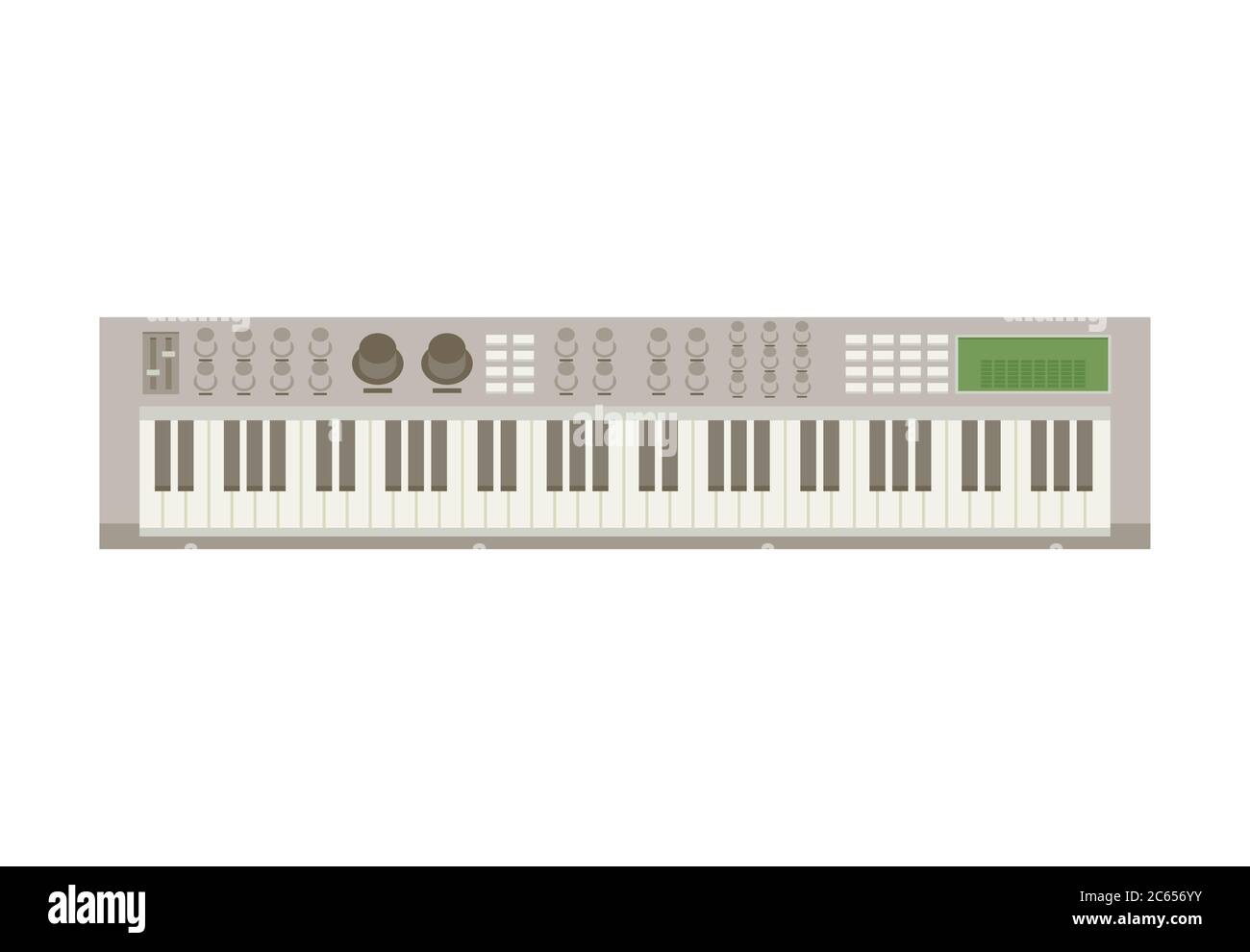 Electric Piano. Flat vector Stock Vector Image & Art - Alamy