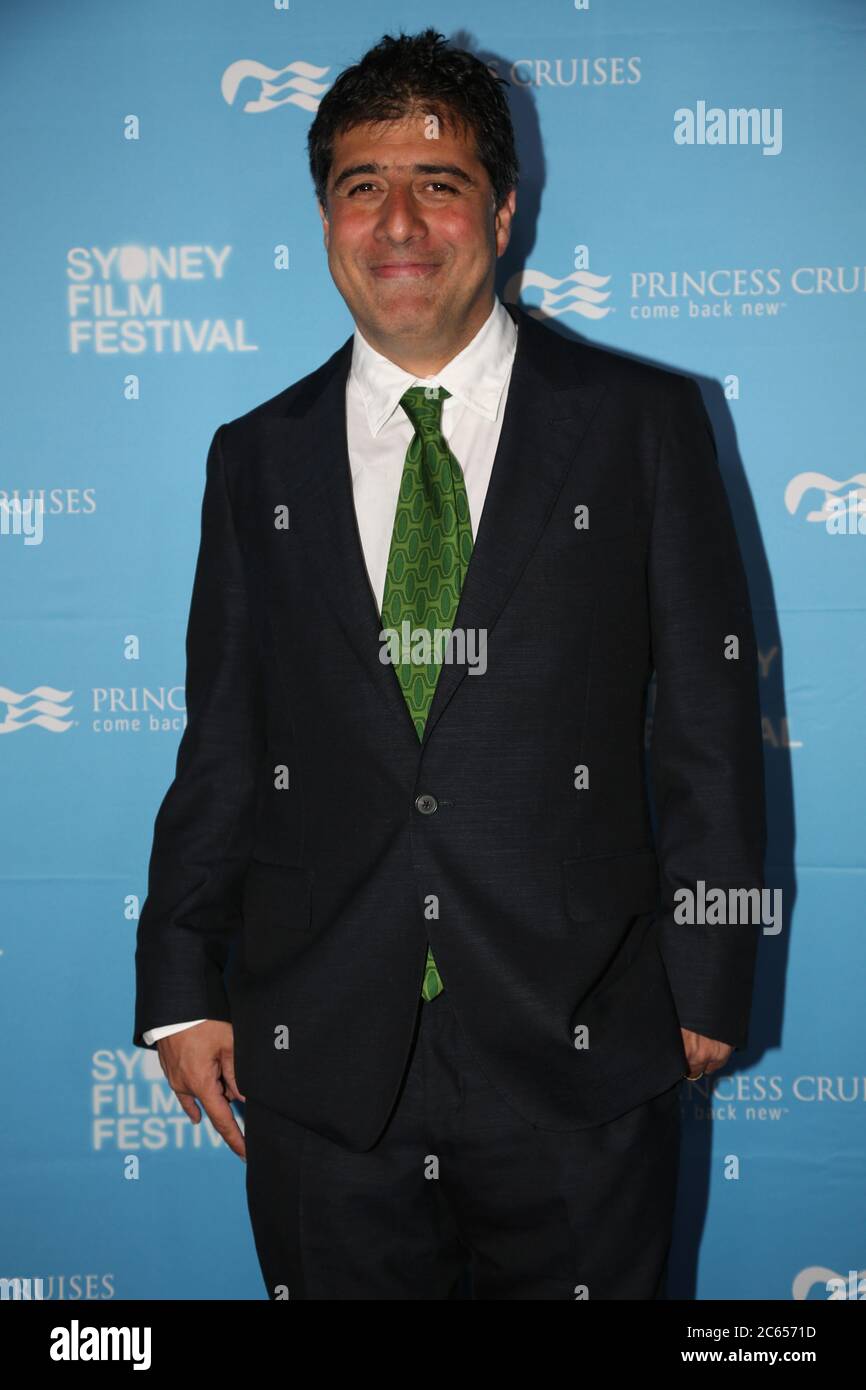 Director Hossein Amini arrives on the red carpet at the Australian ...