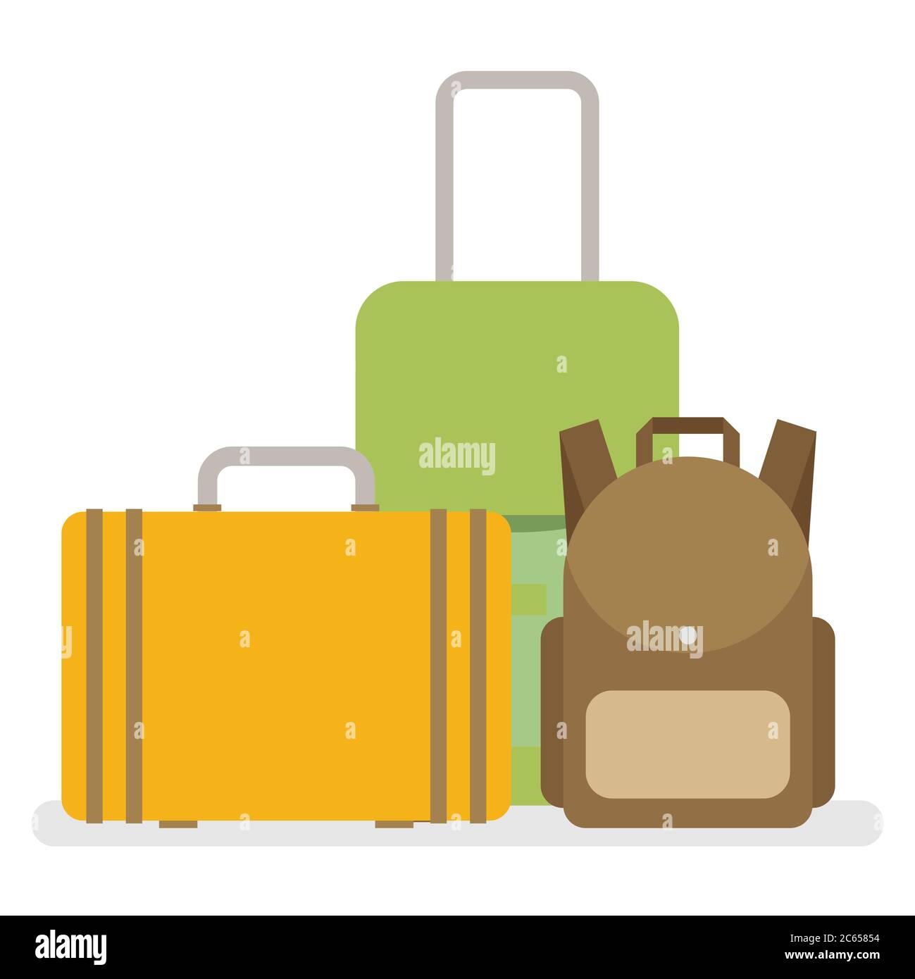 Carrying luggage vector vectors hi-res stock photography and images - Alamy