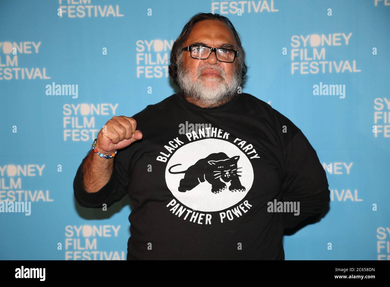 Cast member Sam Watson on the red carpet at the World Premiere of Black ...