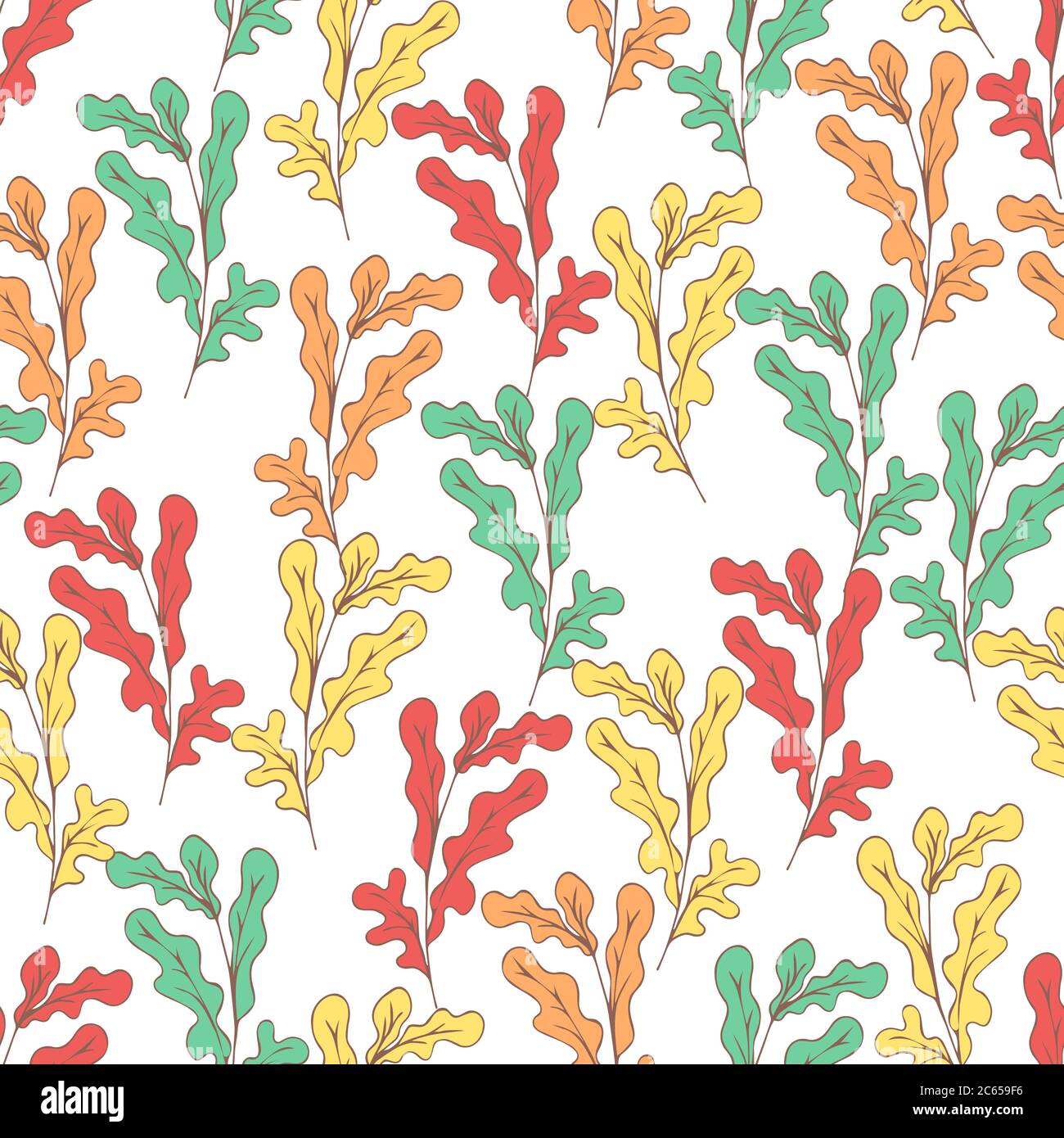 Doodle exotic branches tree Stock Vector Images - Alamy