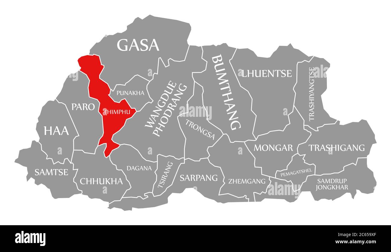 Bhutan Map High Resolution Stock Photography and Images - Alamy