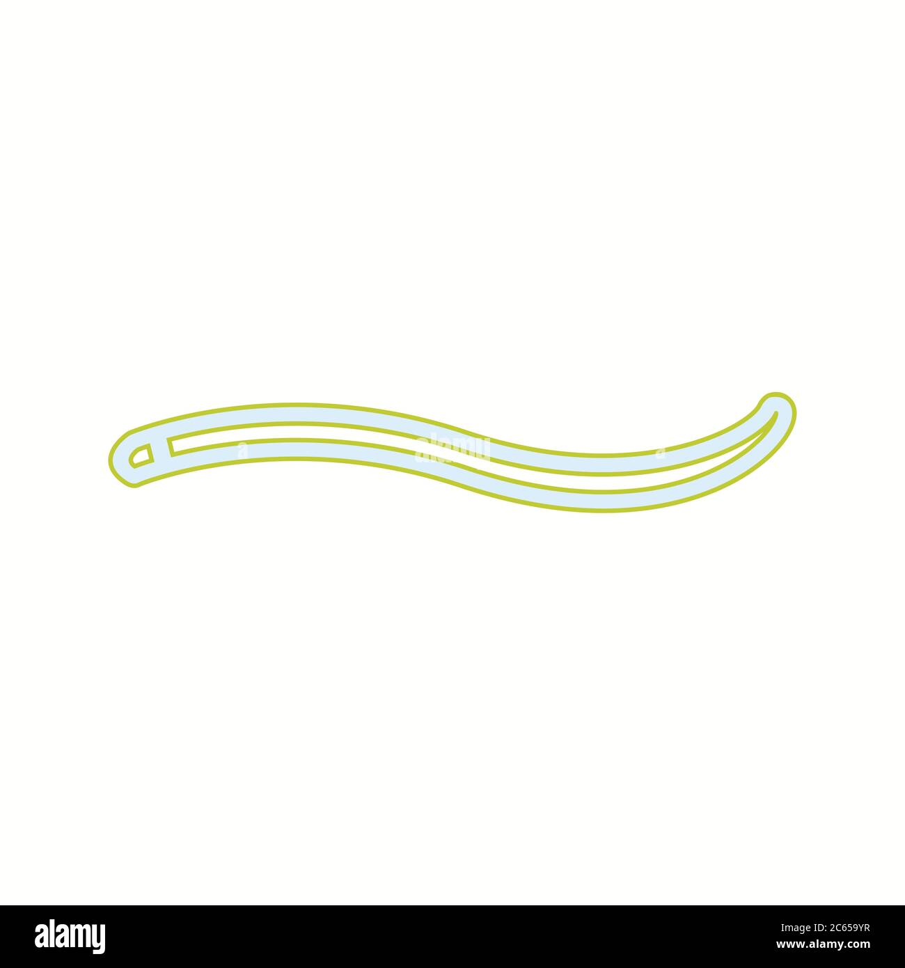 Unique Worm Vector Line Icon Stock Vector Image & Art - Alamy