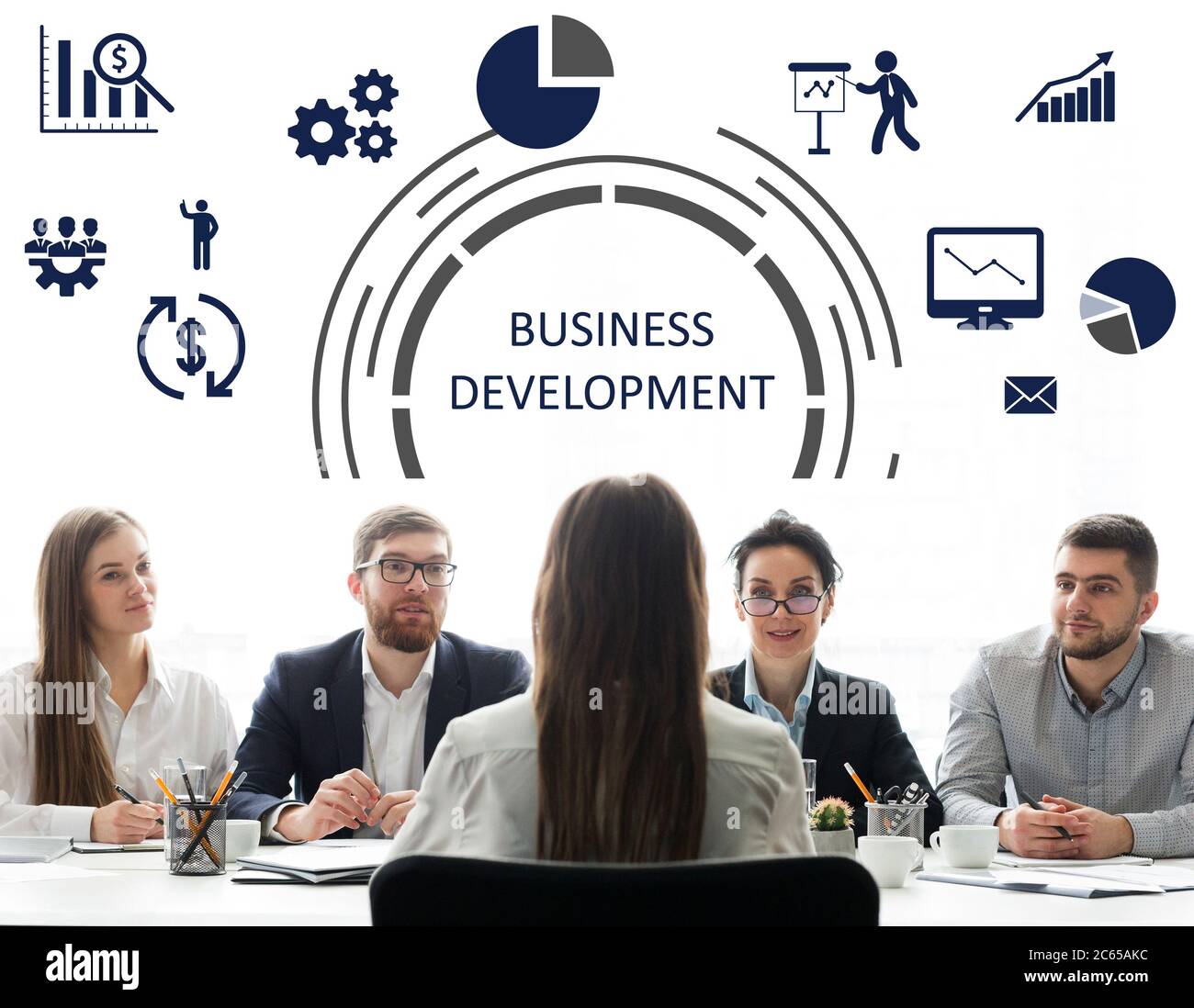 Employee interview text hi-res stock photography and images - Alamy