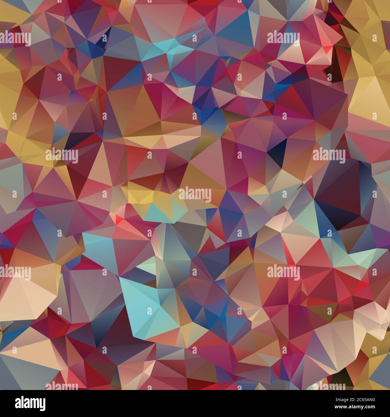 Triangle seamless pattern of geometric shapes Stock Vector Image & Art - Alamy