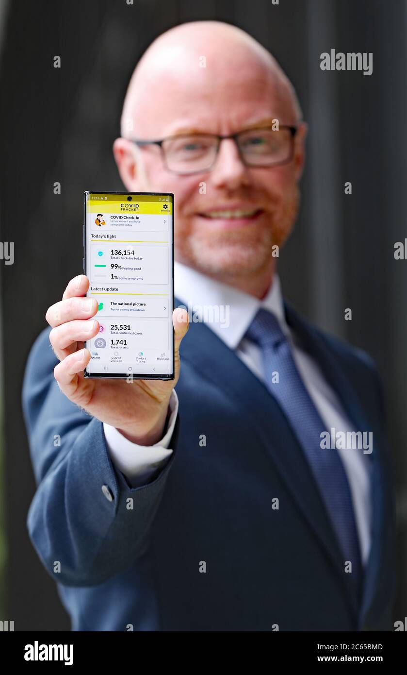 Health Minister Stephen Donnelly launches the official Irish health ...