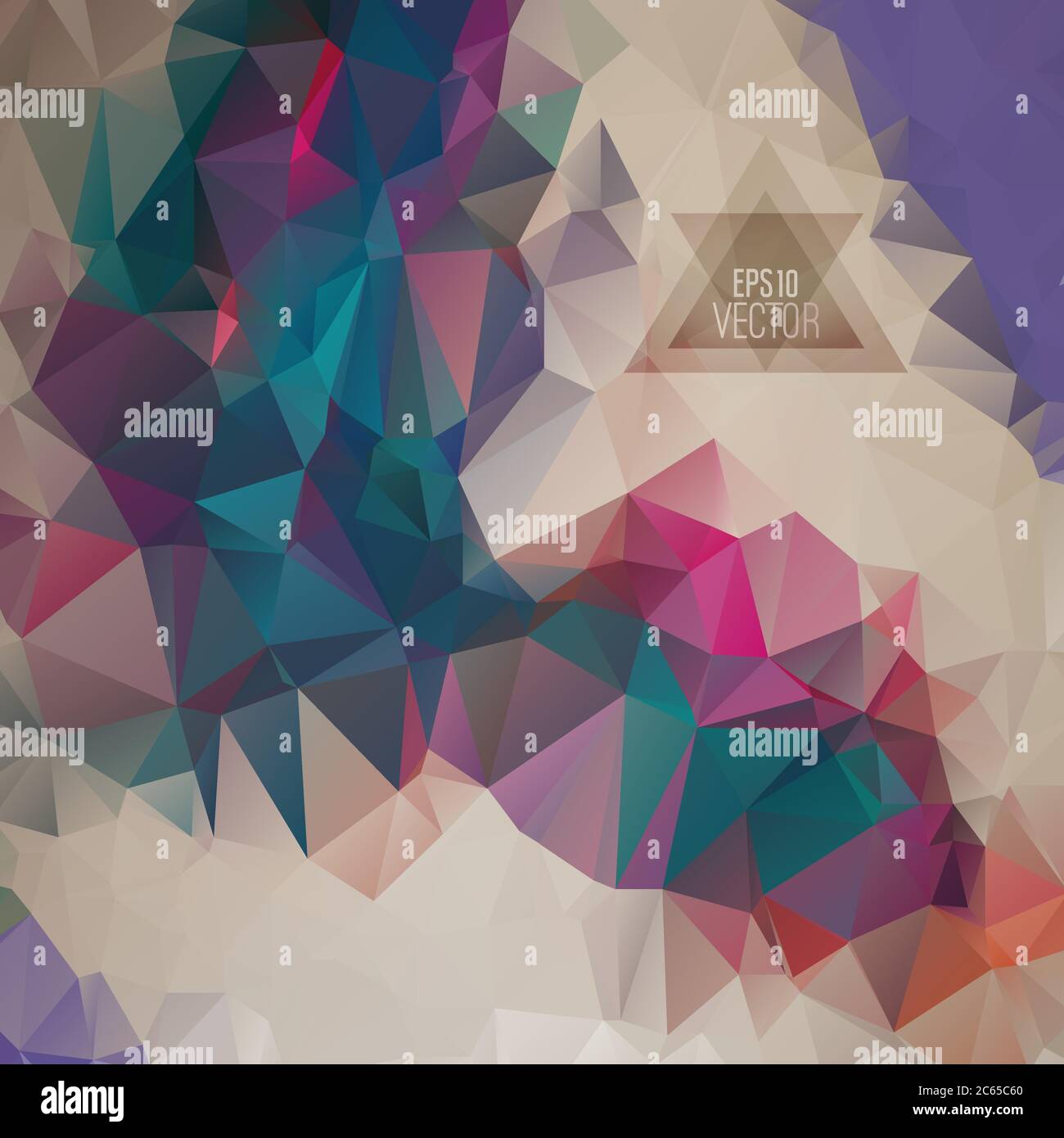 Retro pattern of geometric shapes Stock Vector Image & Art - Alamy