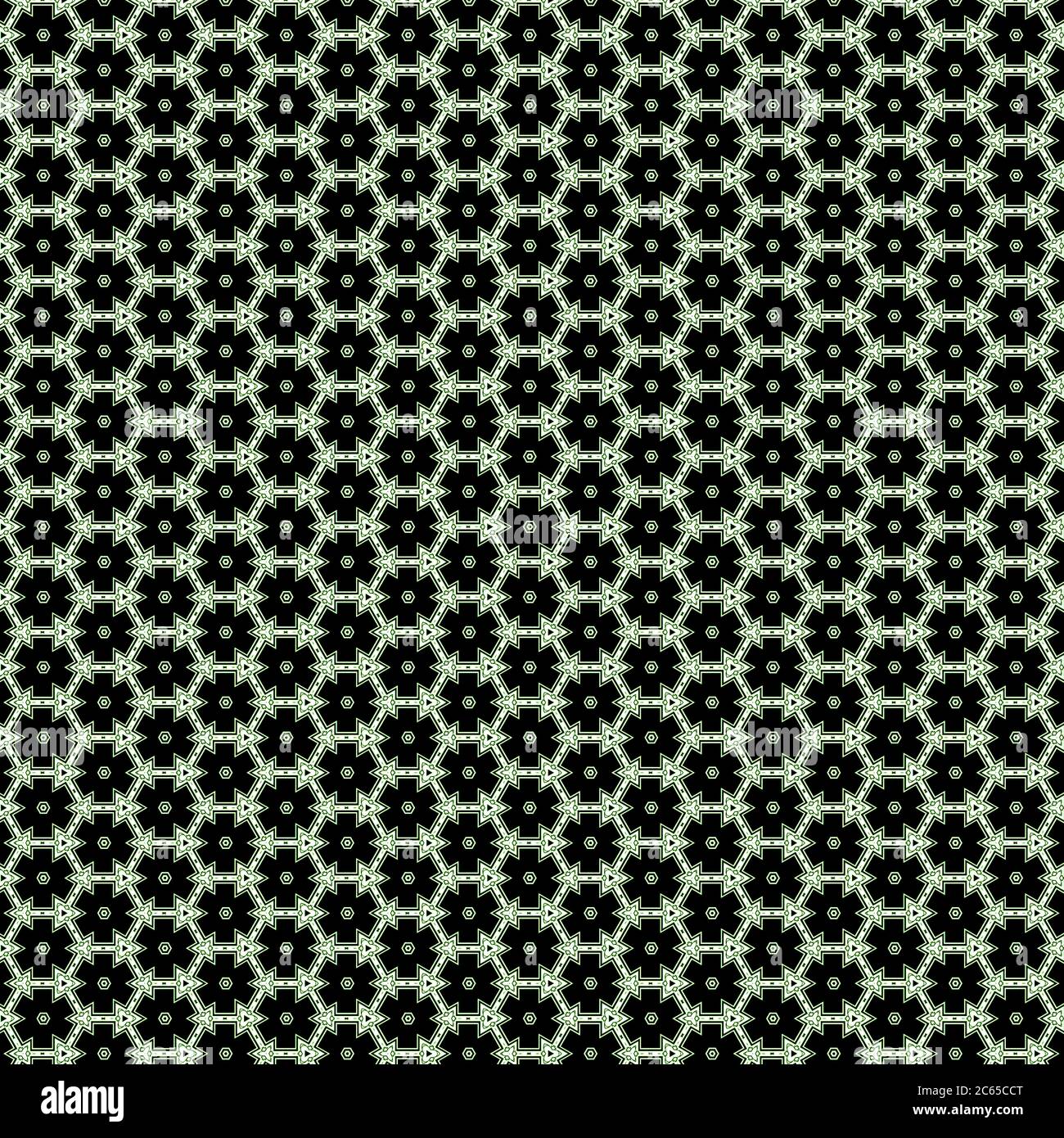 Illustration with repetitive geometric shapes covering the background ...