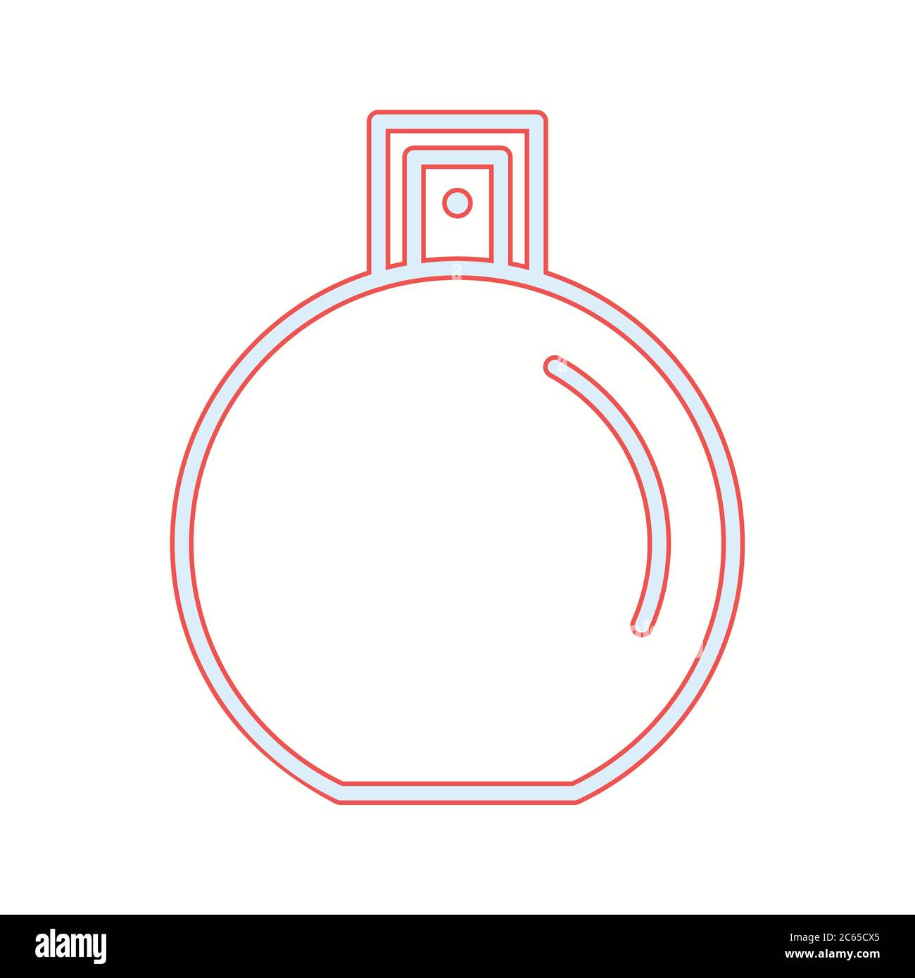 Unique Perfume Bottle Vector Line Icon Stock Vector Image & Art - Alamy