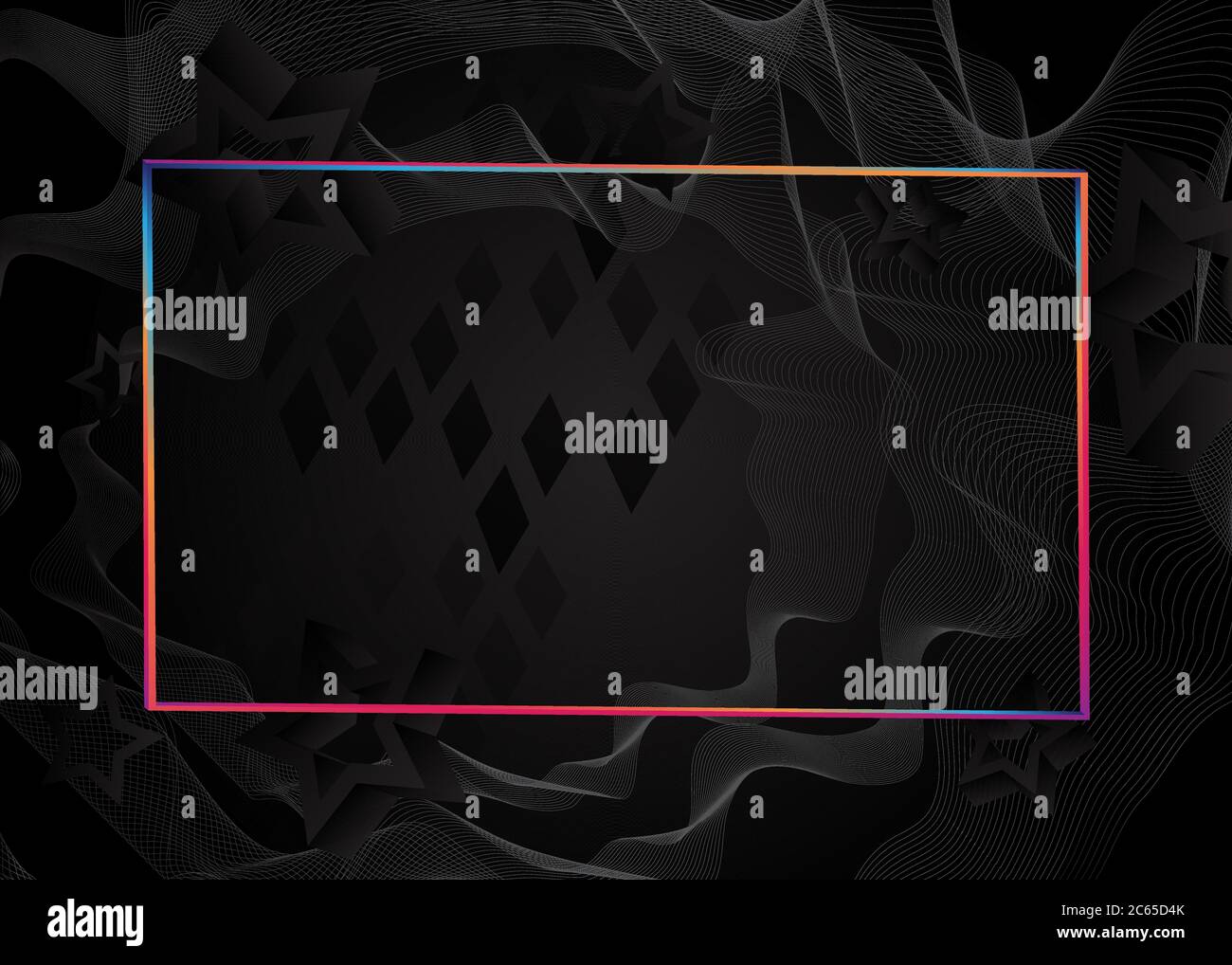 Vector gradient geometric elements, background. Abstract graphic design ...