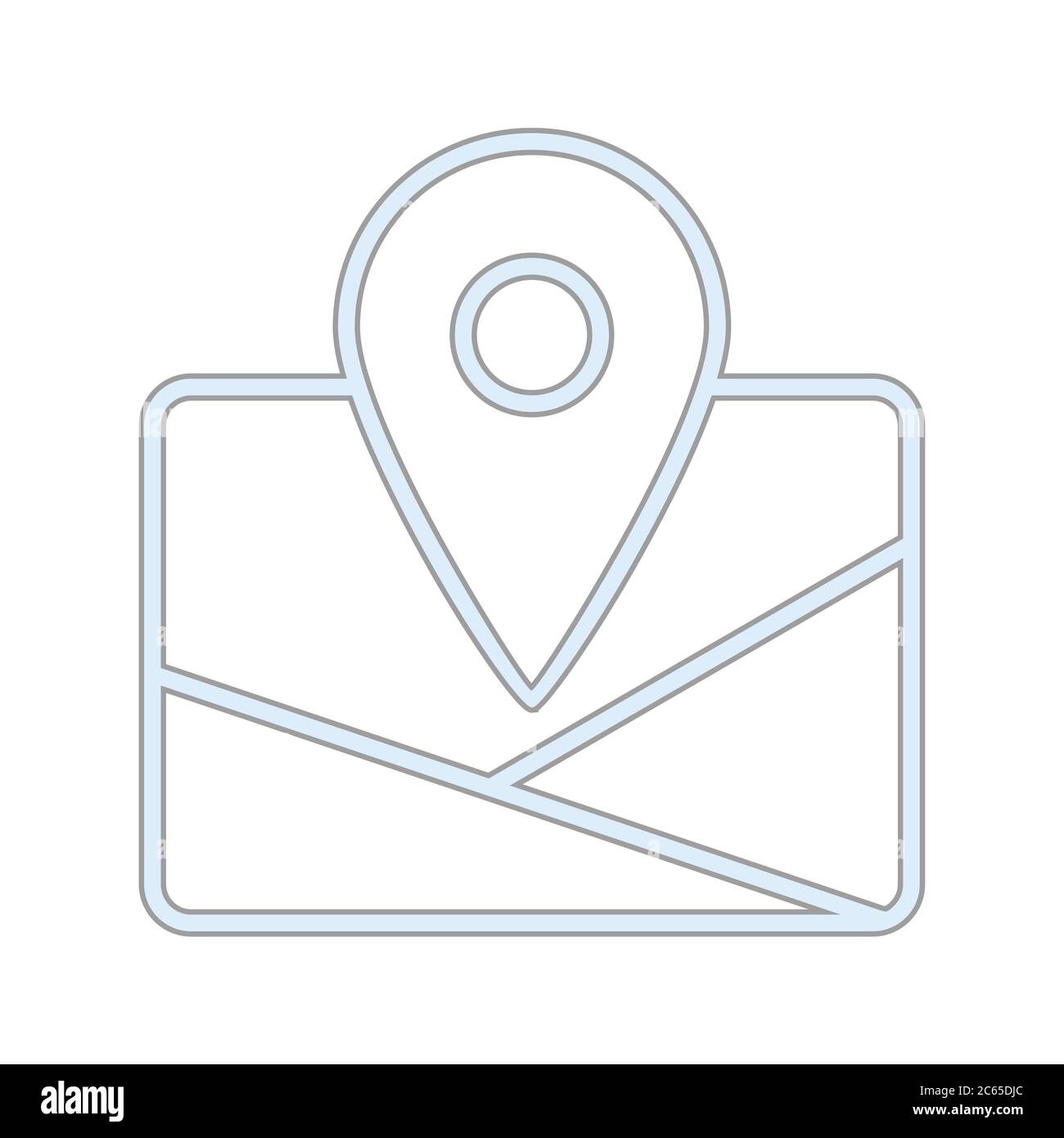 Unique Maps Vector Line Icon Stock Vector Image & Art - Alamy