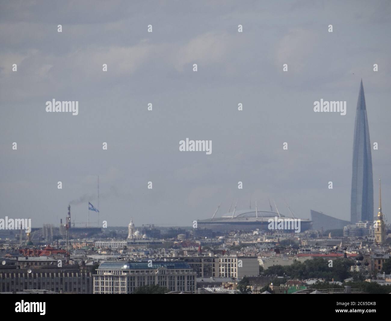 FC Zenit put its flag on the highest flagpole in Europe over St ...