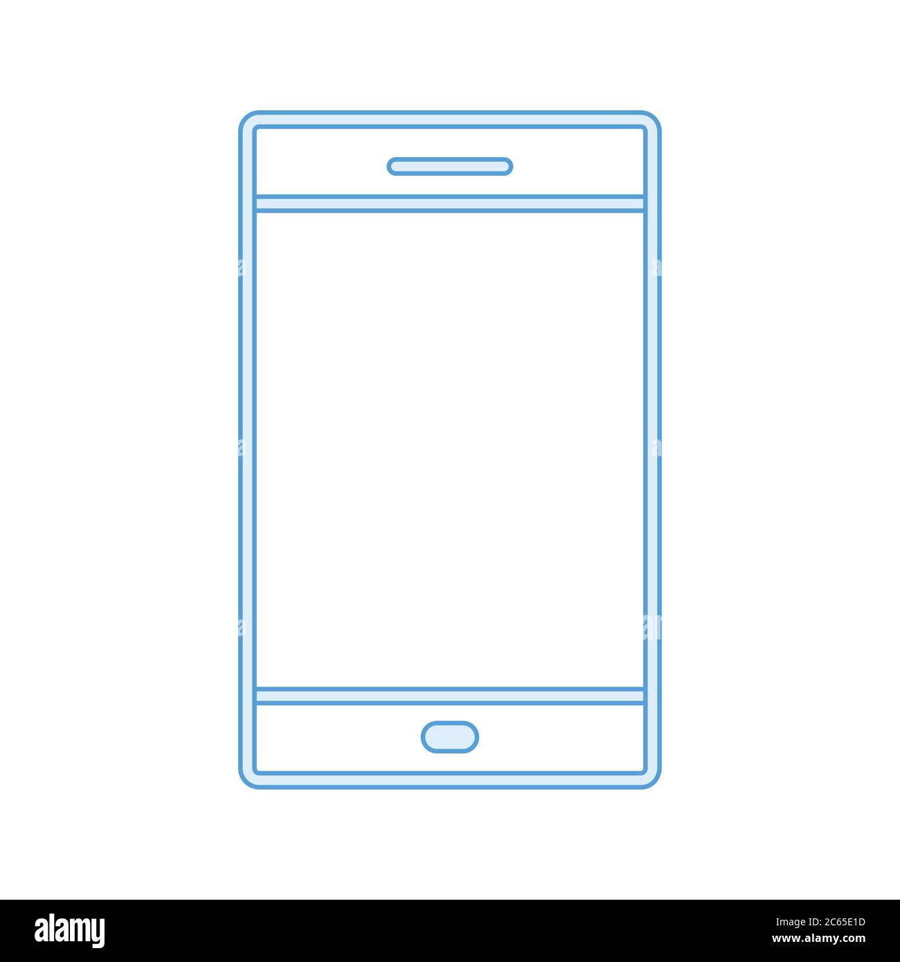 Unique Phone Vector Line Icon Stock Vector Image & Art - Alamy