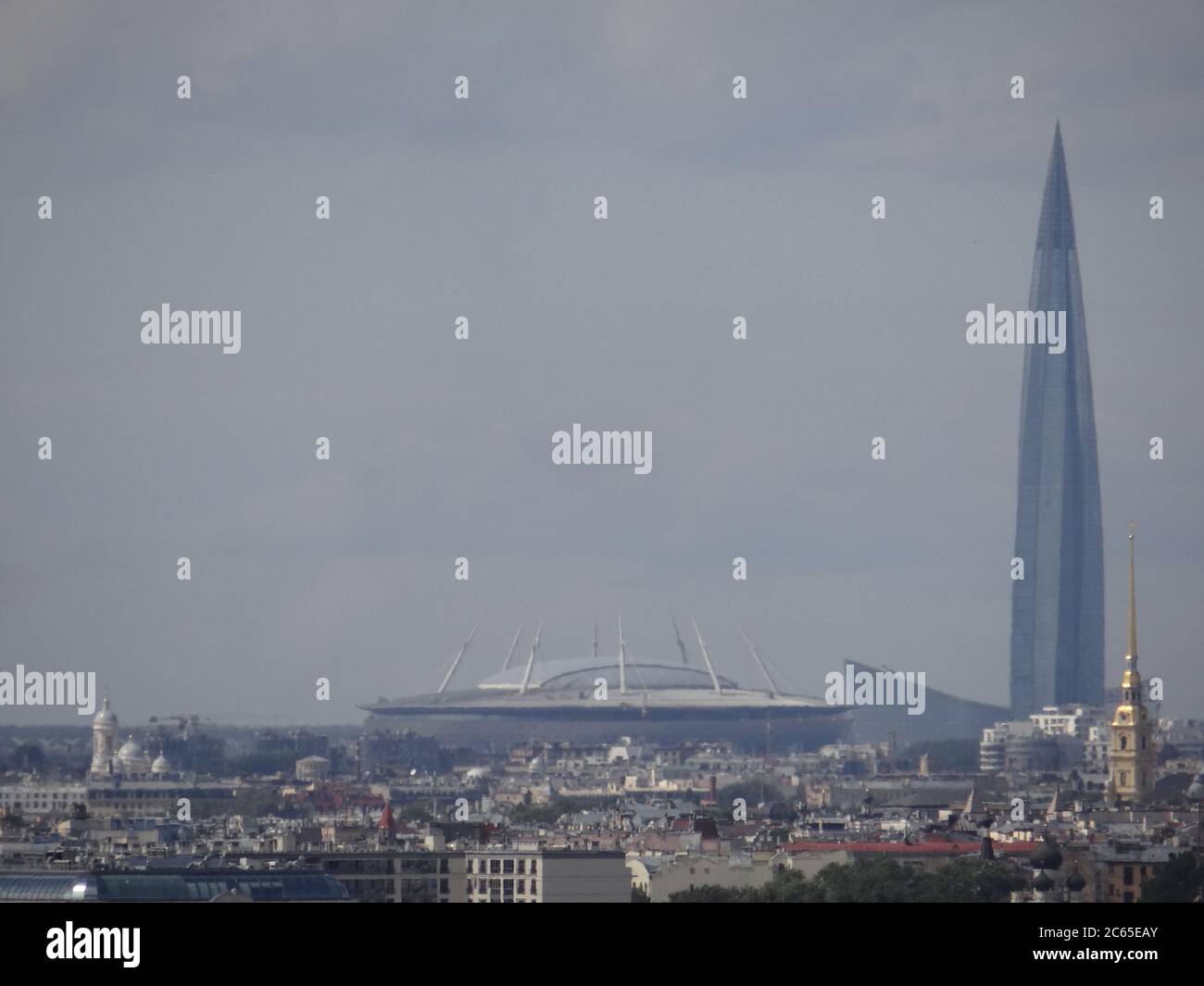 FC Zenit put its flag on the highest flagpole in Europe over St ...