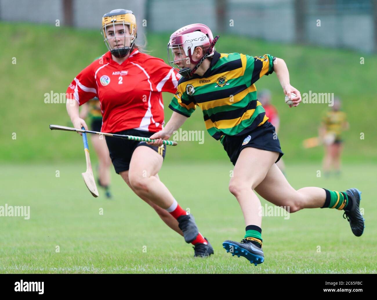 Camogie player hi-res stock photography and images - Alamy