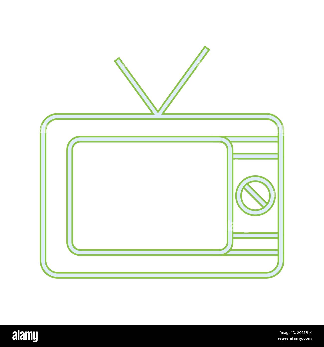 Unique Television Vector Line Icon Stock Vector Image & Art - Alamy