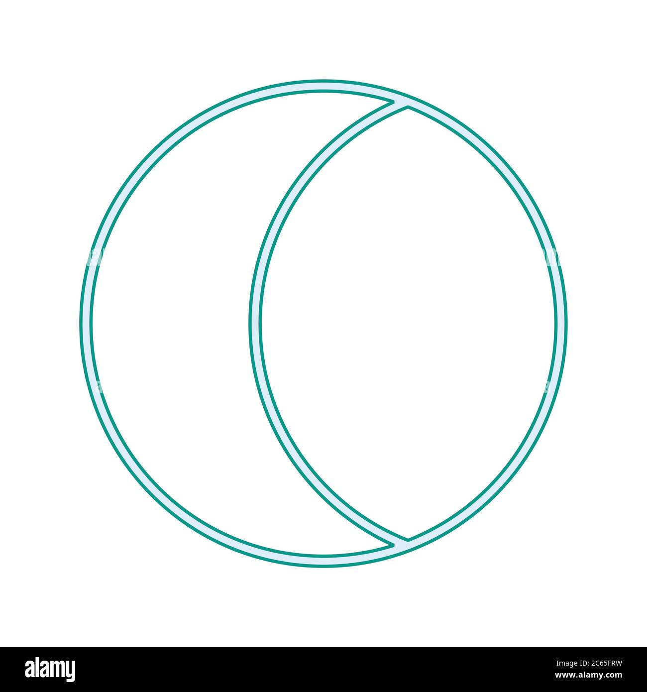 Unique Moon Vector Line Icon Stock Vector Image & Art - Alamy