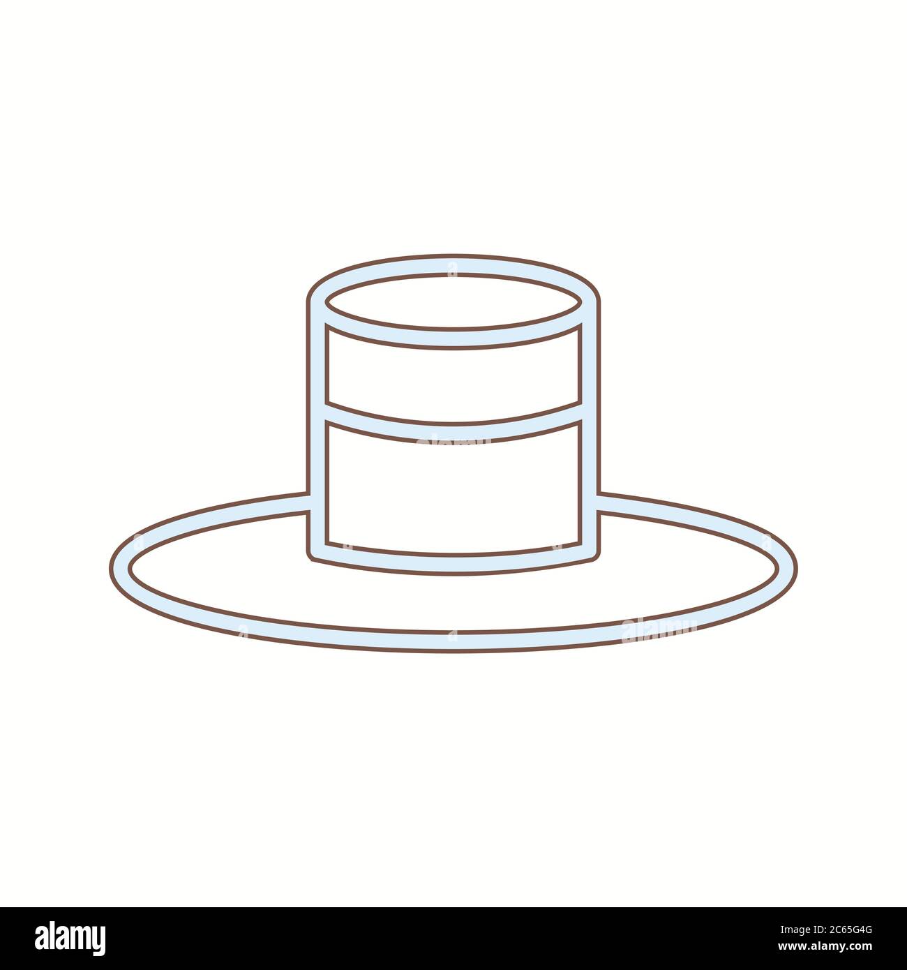 Unique Hat Vector Line Icon Stock Vector Image & Art - Alamy