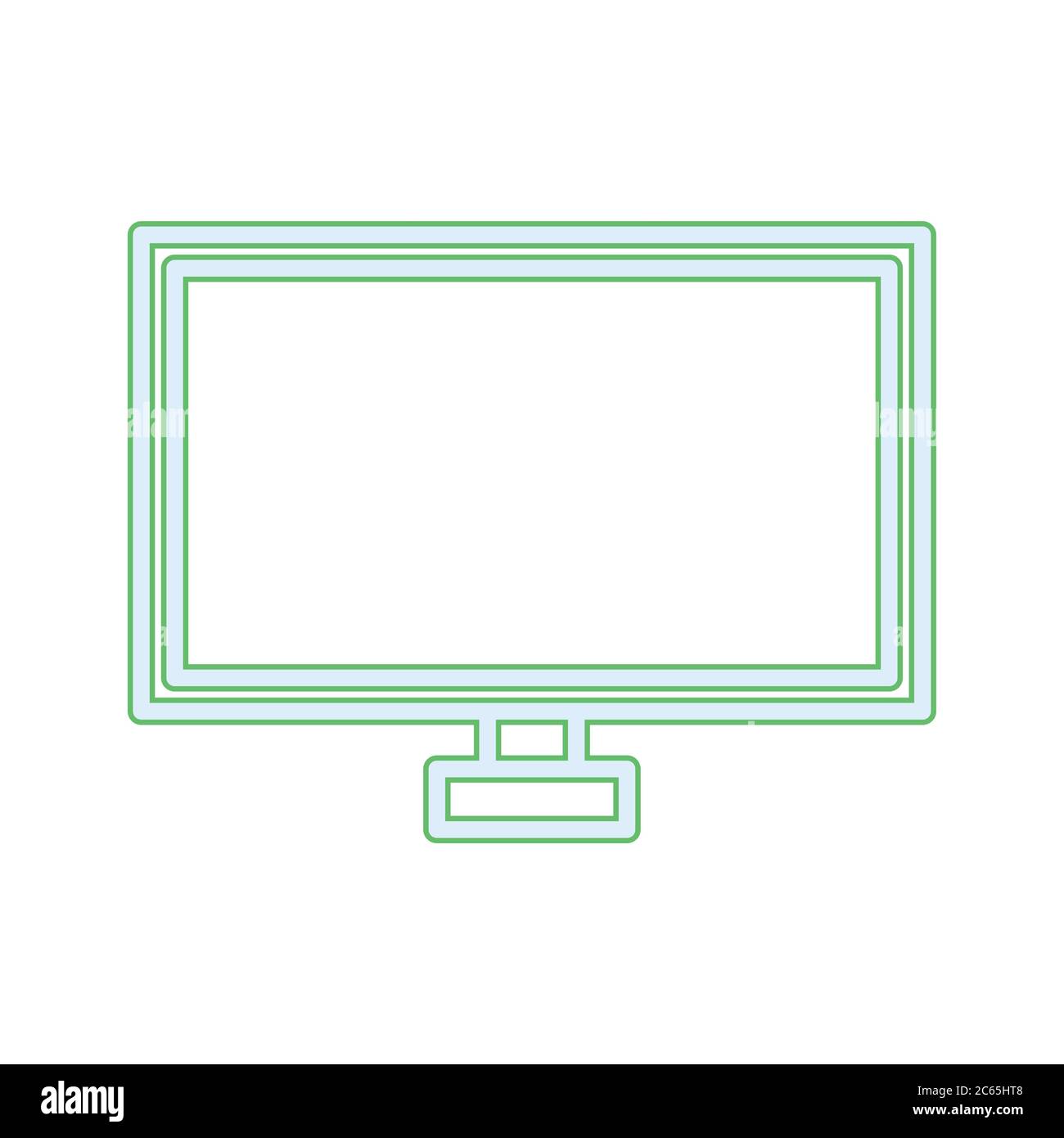 Unique TV Vector Line Icon Stock Vector Image & Art - Alamy