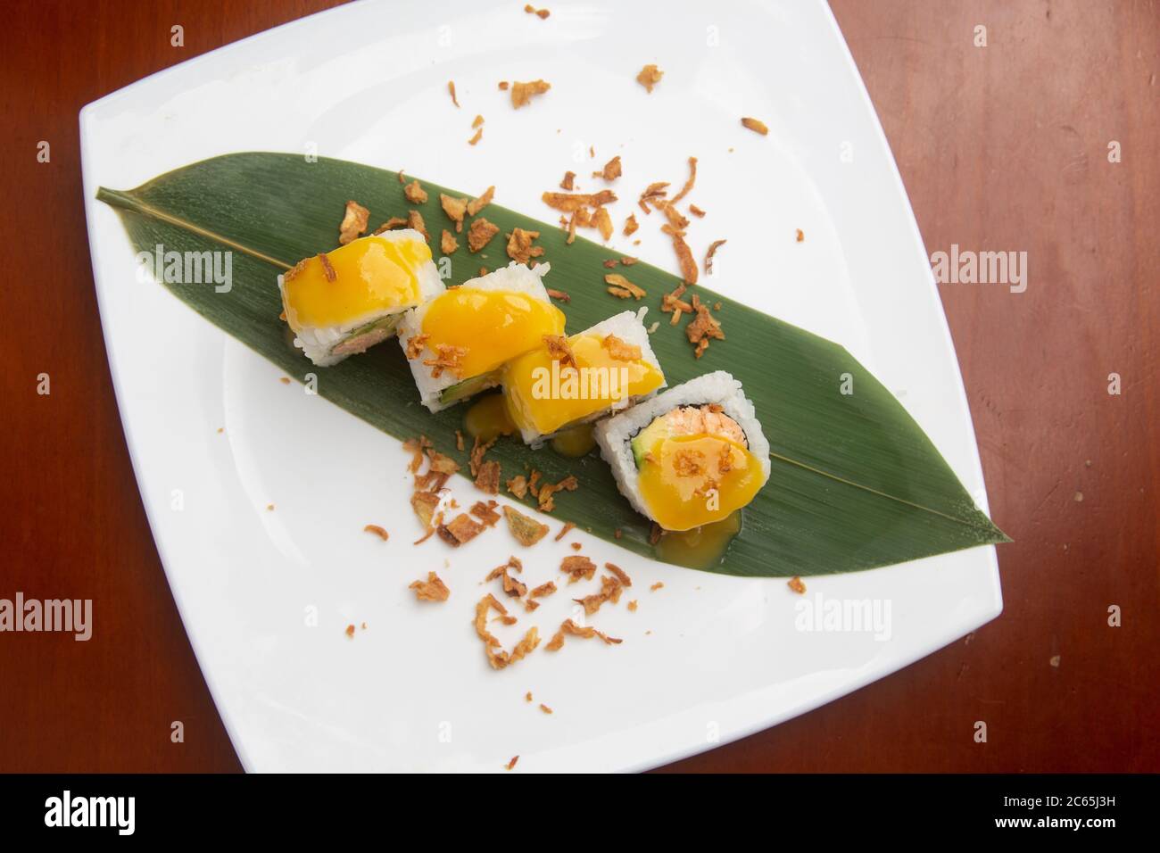 Japanese typical food Sushi Maki Stock Photo - Alamy