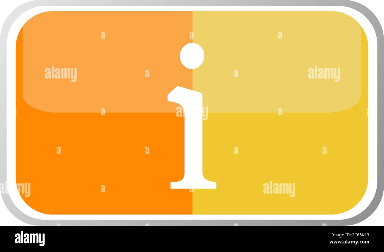 Info logo icon design template elements. Information speech bubble sign ...