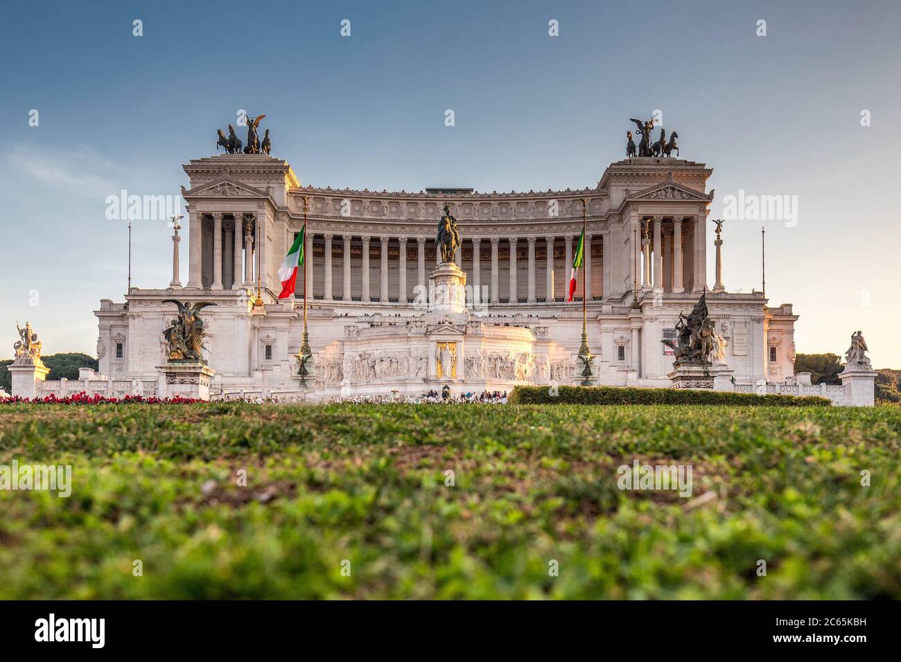 National Monument of Victor Emmanuel II in Rome, Italy Stock Photo - Alamy