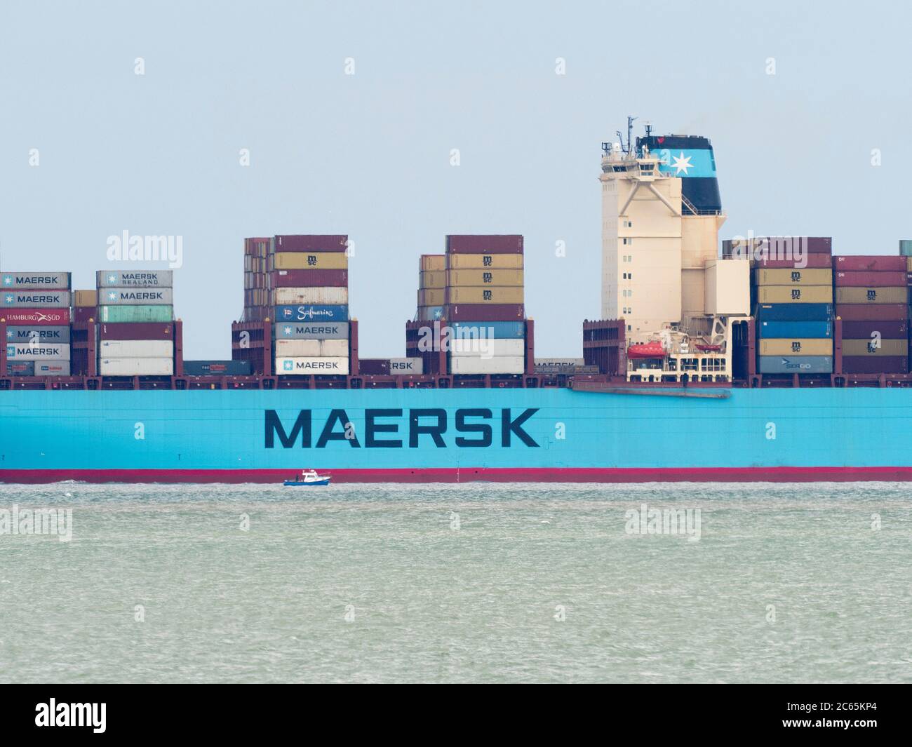 Sheerness, Kent, UK. 7th July, 2020. One of the World's largest ...