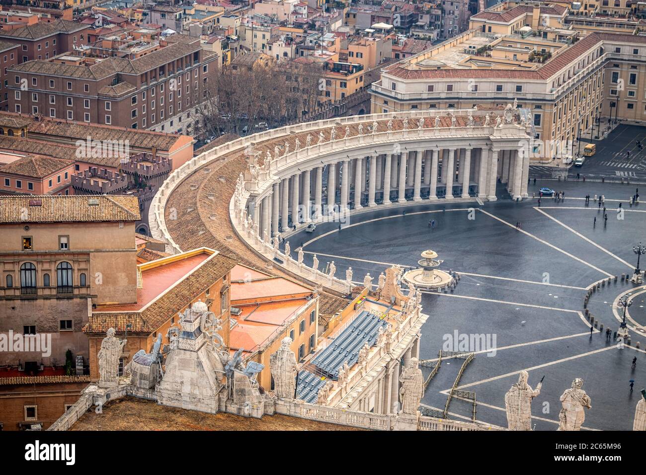 Aerial View Of Vatican City High Resolution Stock Photography and Images - Alamy