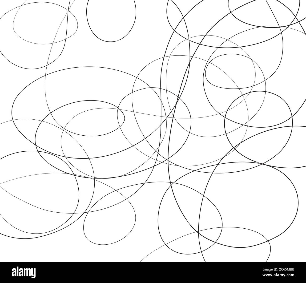 Abstract line Art made in 2d software Stock Photo - Alamy