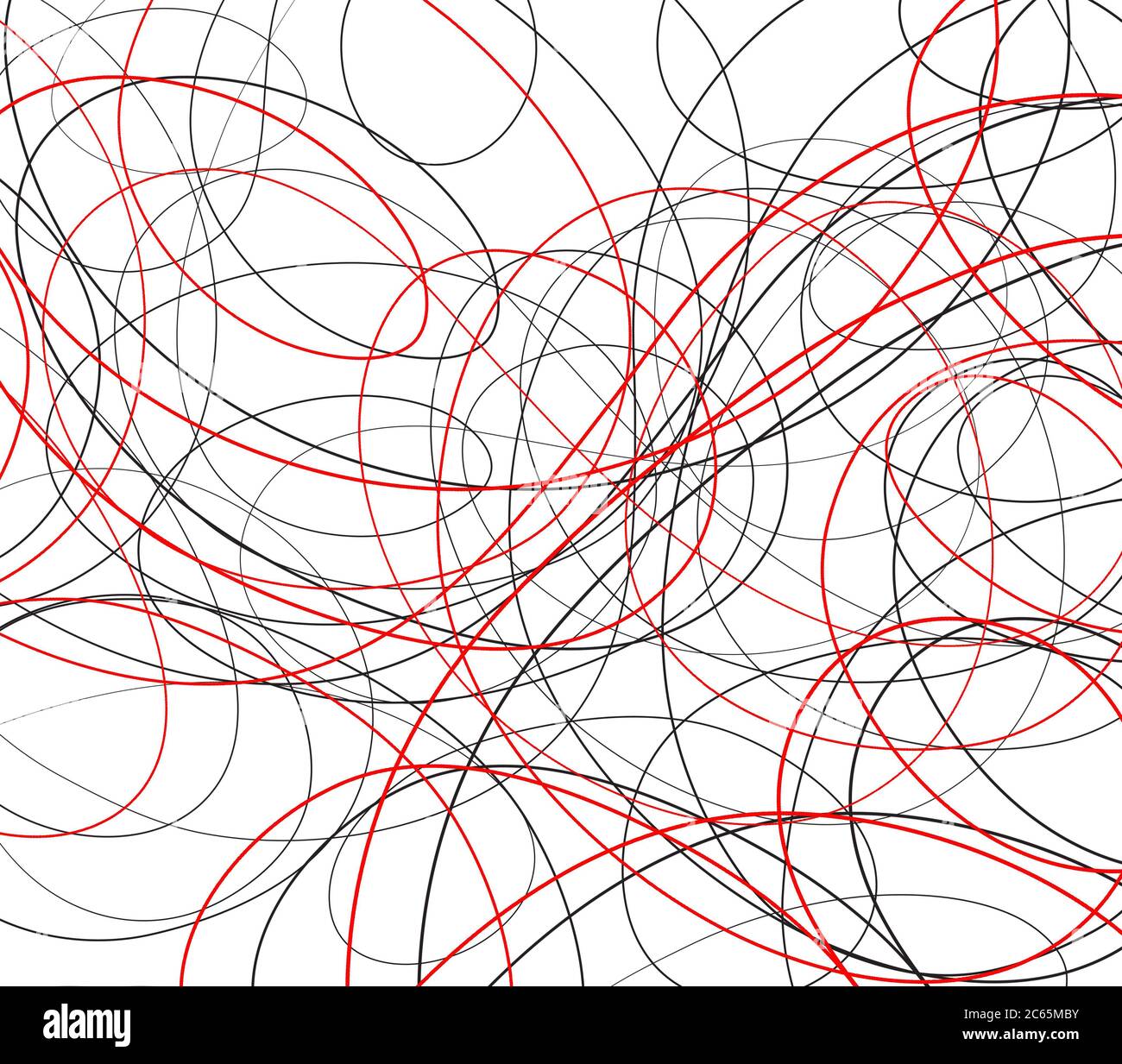 Abstract line Art made in 2d software Stock Photo - Alamy