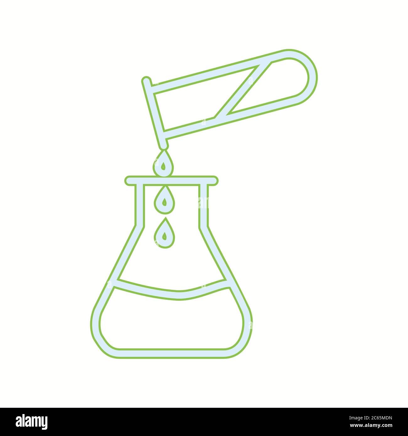 Unique Pouring Chemical Vector Line Icon Stock Vector Image & Art - Alamy