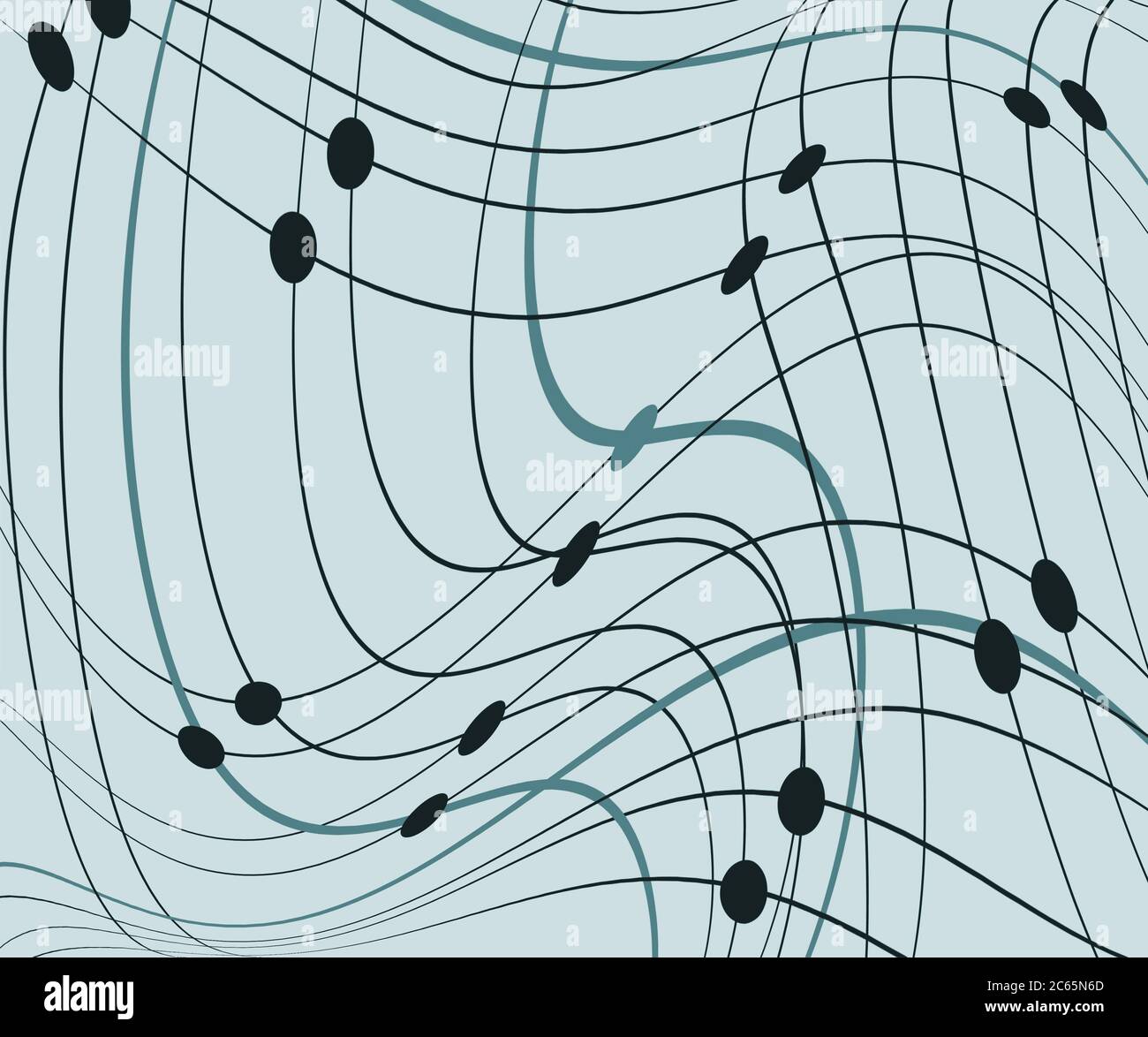 Abstract line Art made in 2d software Stock Photo - Alamy