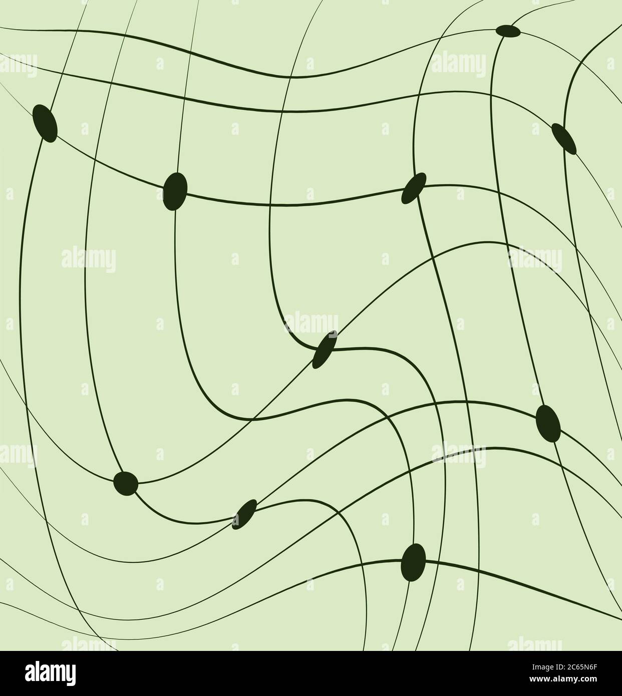 Abstract line Art made in 2d software Stock Photo - Alamy