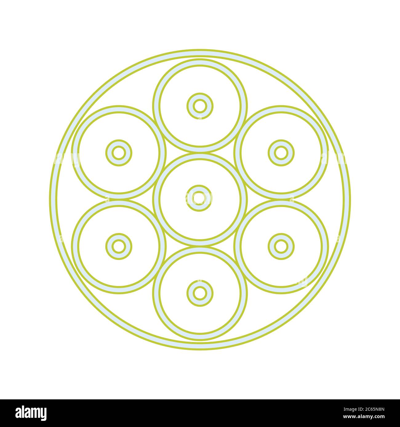 Unique Led Light Vector Line Icon Stock Vector Image & Art - Alamy